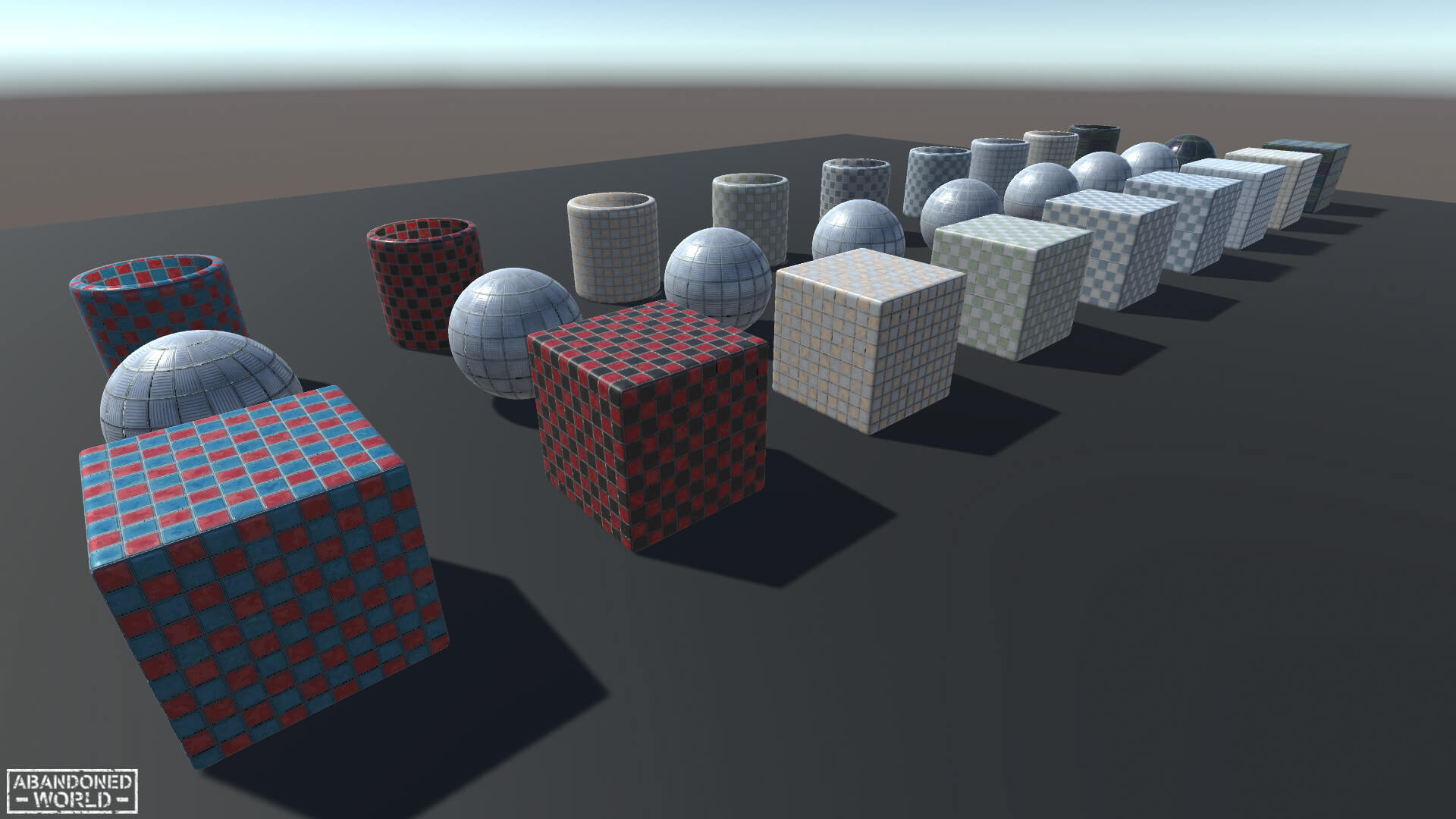 Tile Materials Pack - 3D Material or Shader by Abandoned World