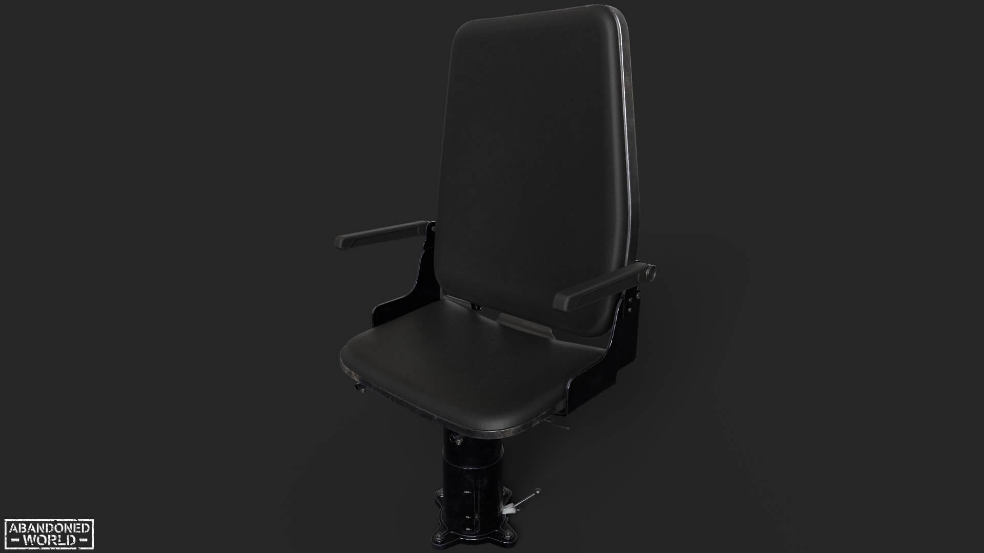 Train Drivers Seat - 3D Model by Abandoned World