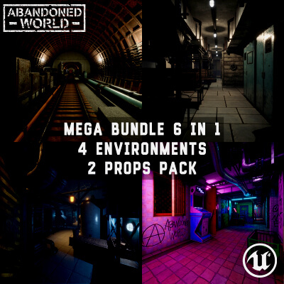 Undergrounds / Mega Bundle 6 in 1 by Abandoned World