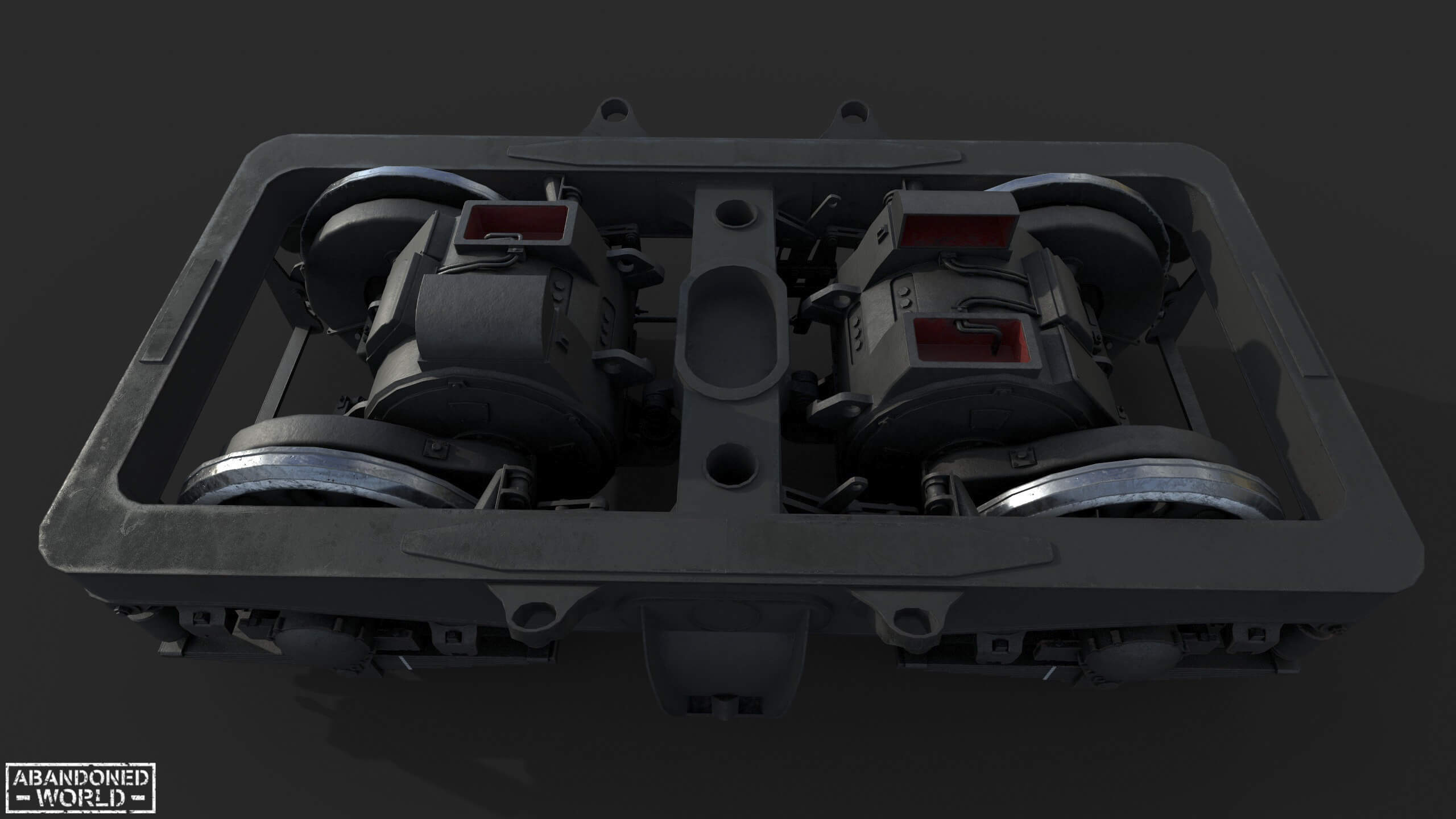 VL80 - Trolley for Locomotive 3D Model by Abandoned World