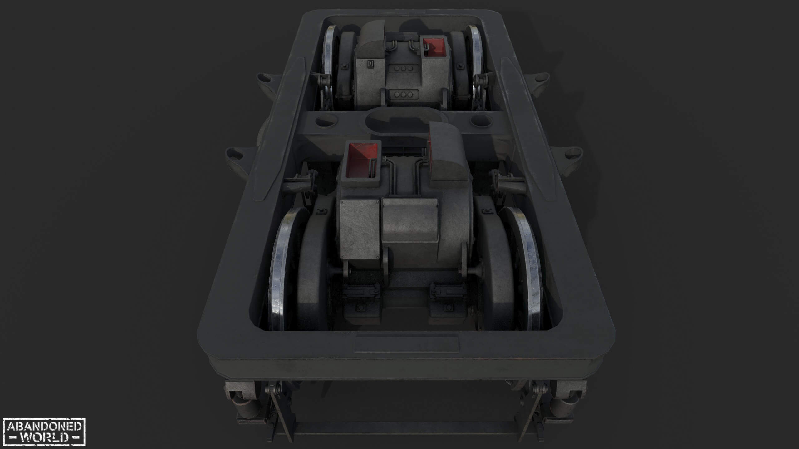 VL80 - Trolley for Locomotive 3D Model by Abandoned World