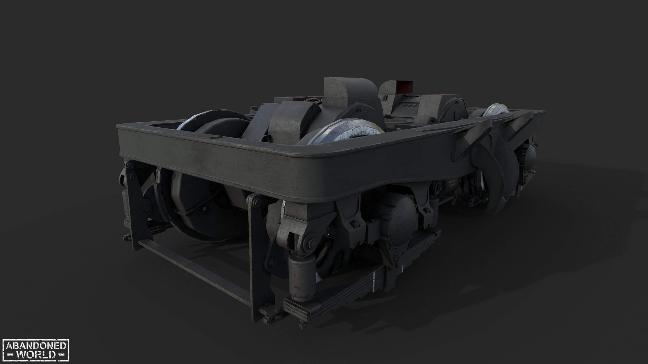 VL80 - Trolley for Locomotive 3D Model by Abandoned World