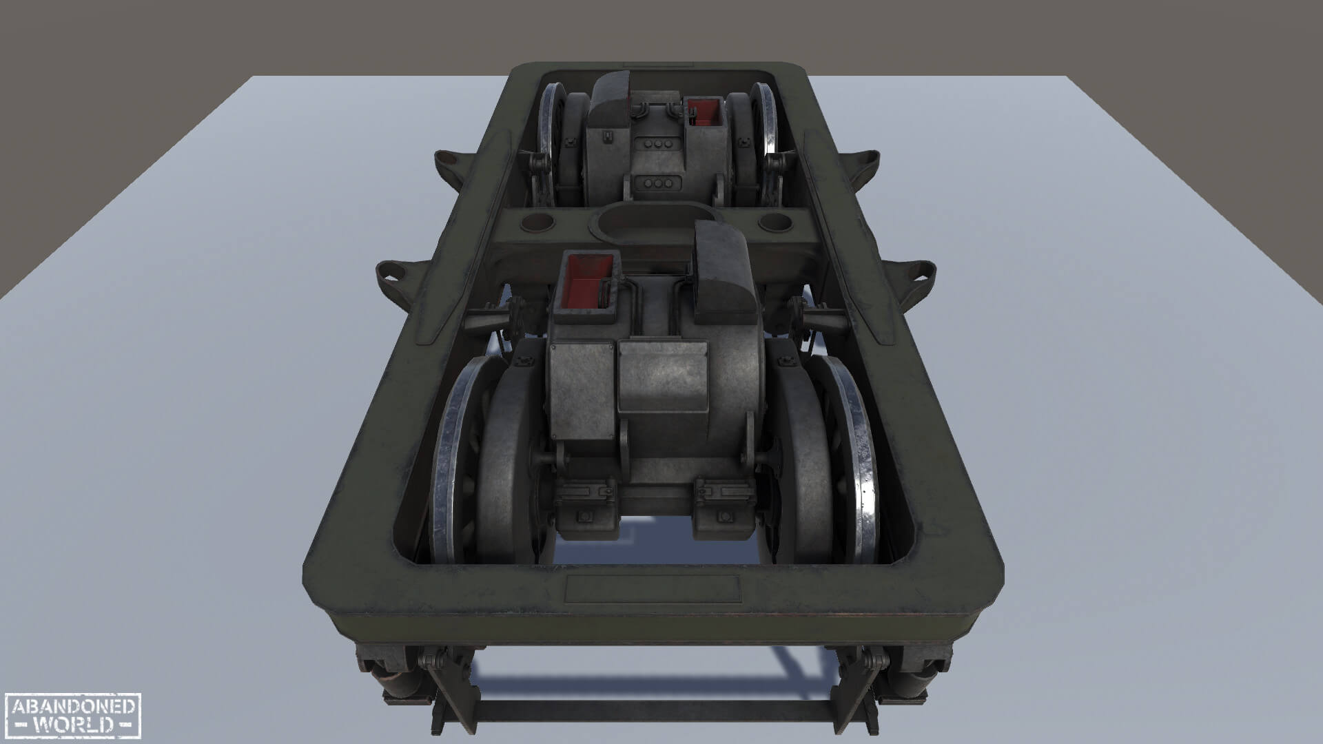 VL80 - Trolley for Locomotive 3D Model by Abandoned World