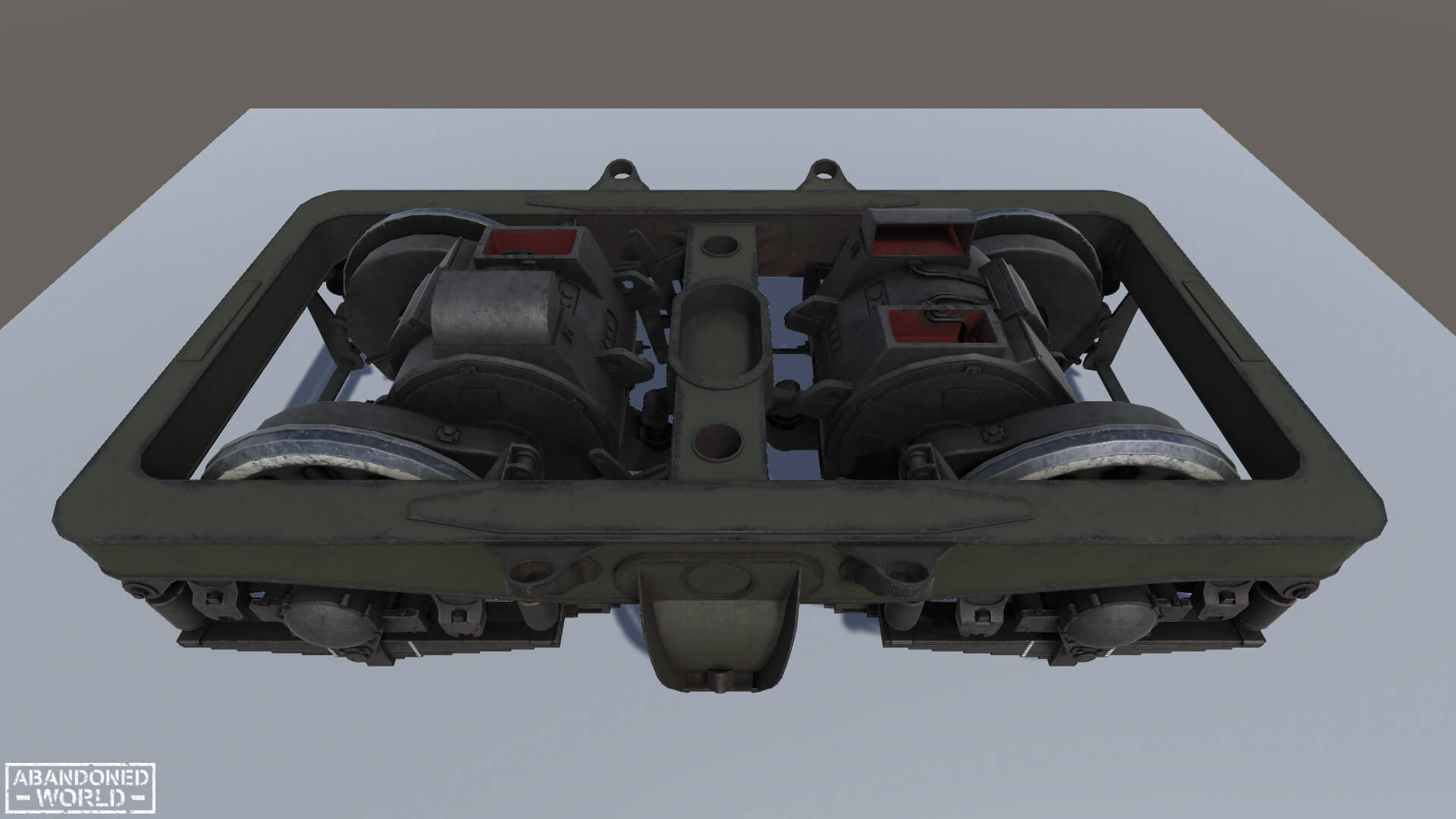 VL80 - Trolley for Locomotive 3D Model by Abandoned World