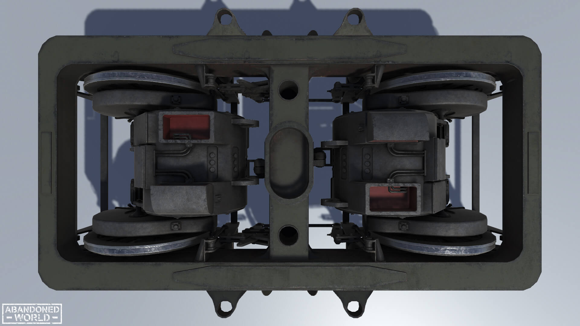 VL80 - Trolley for Locomotive 3D Model by Abandoned World