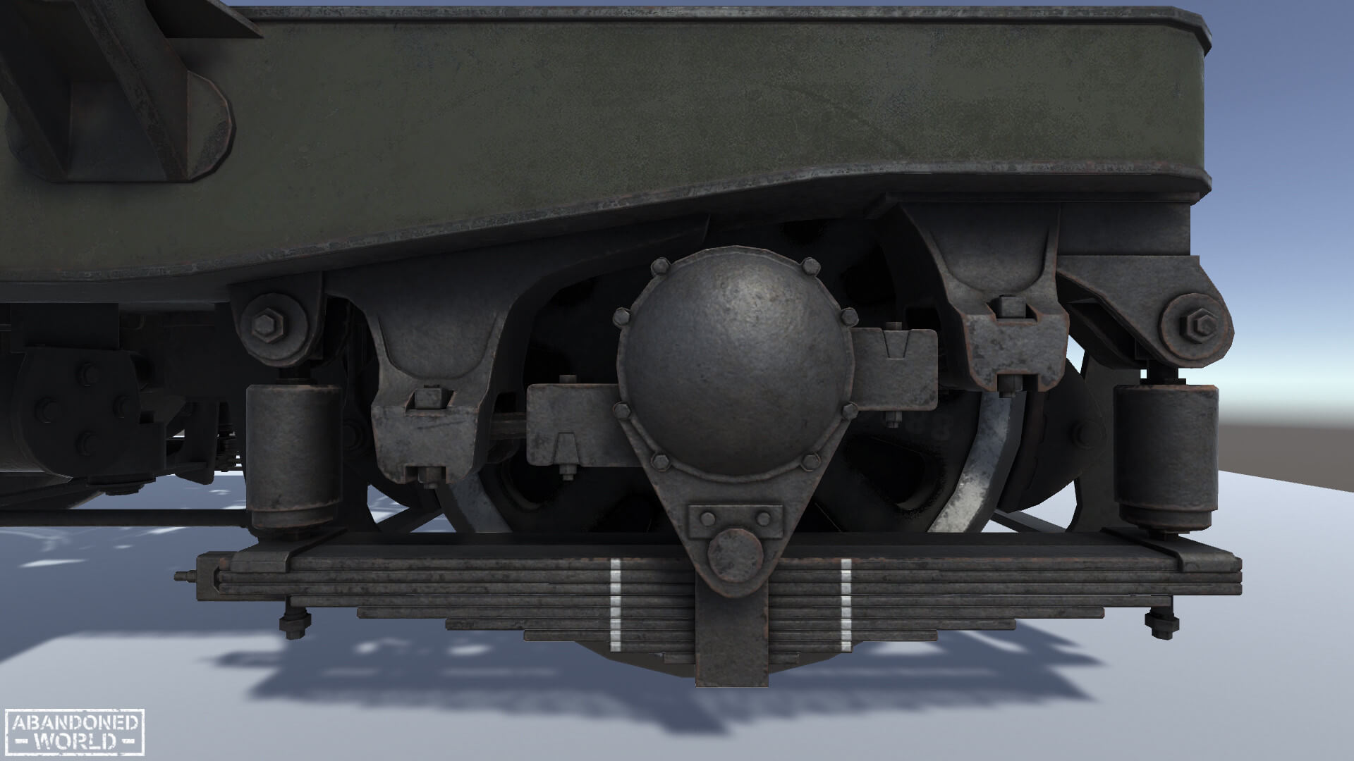 VL80 - Trolley for Locomotive 3D Model by Abandoned World