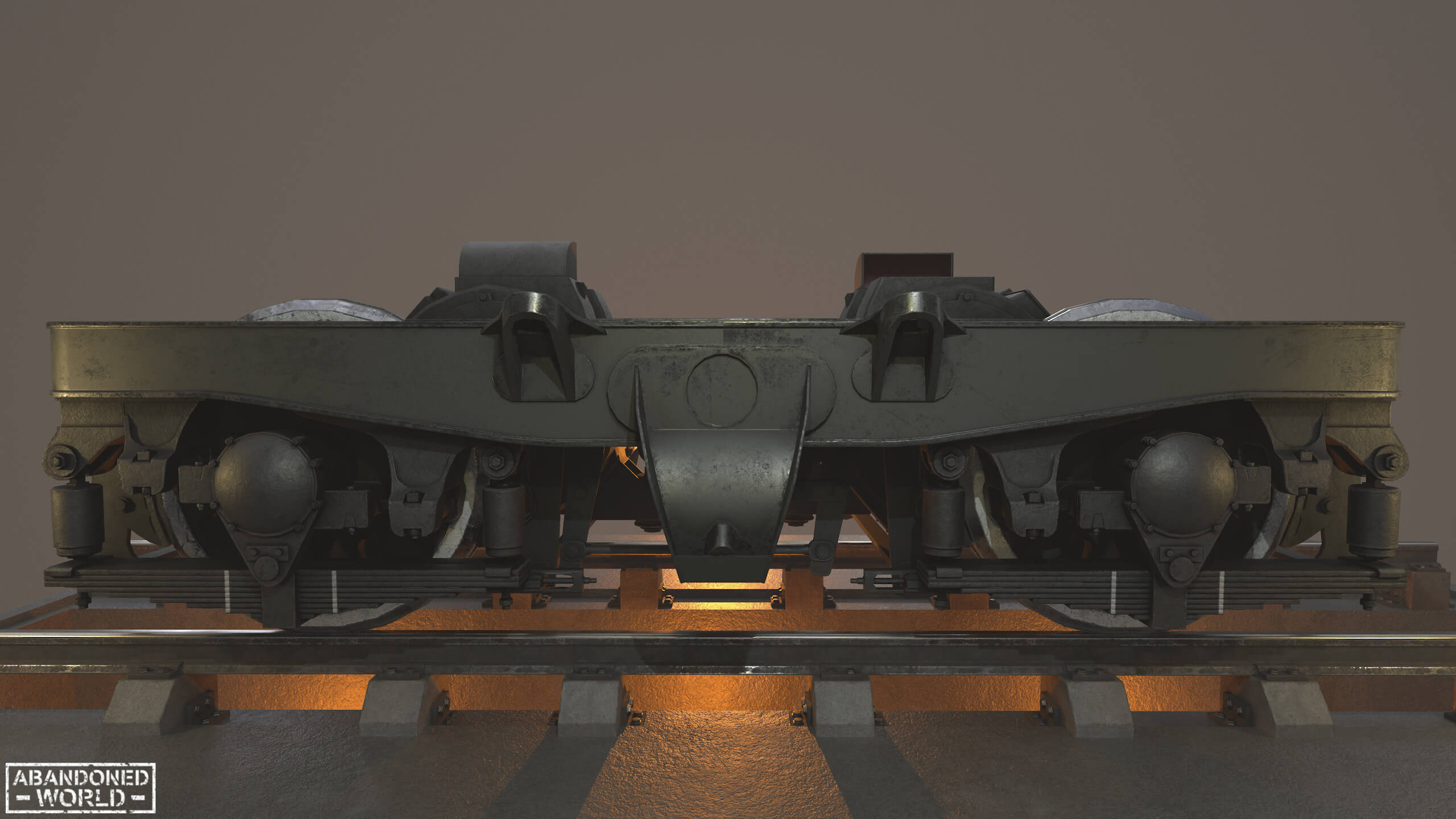 VL80 - Trolley for Locomotive 3D Model by Abandoned World