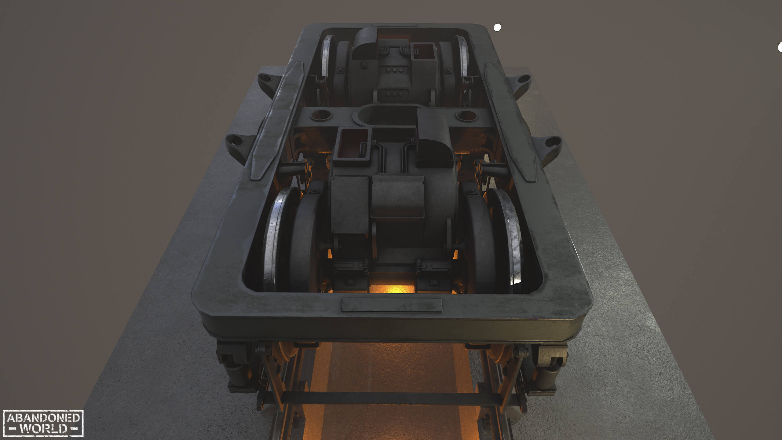 VL80 - Trolley for Locomotive 3D Model by Abandoned World