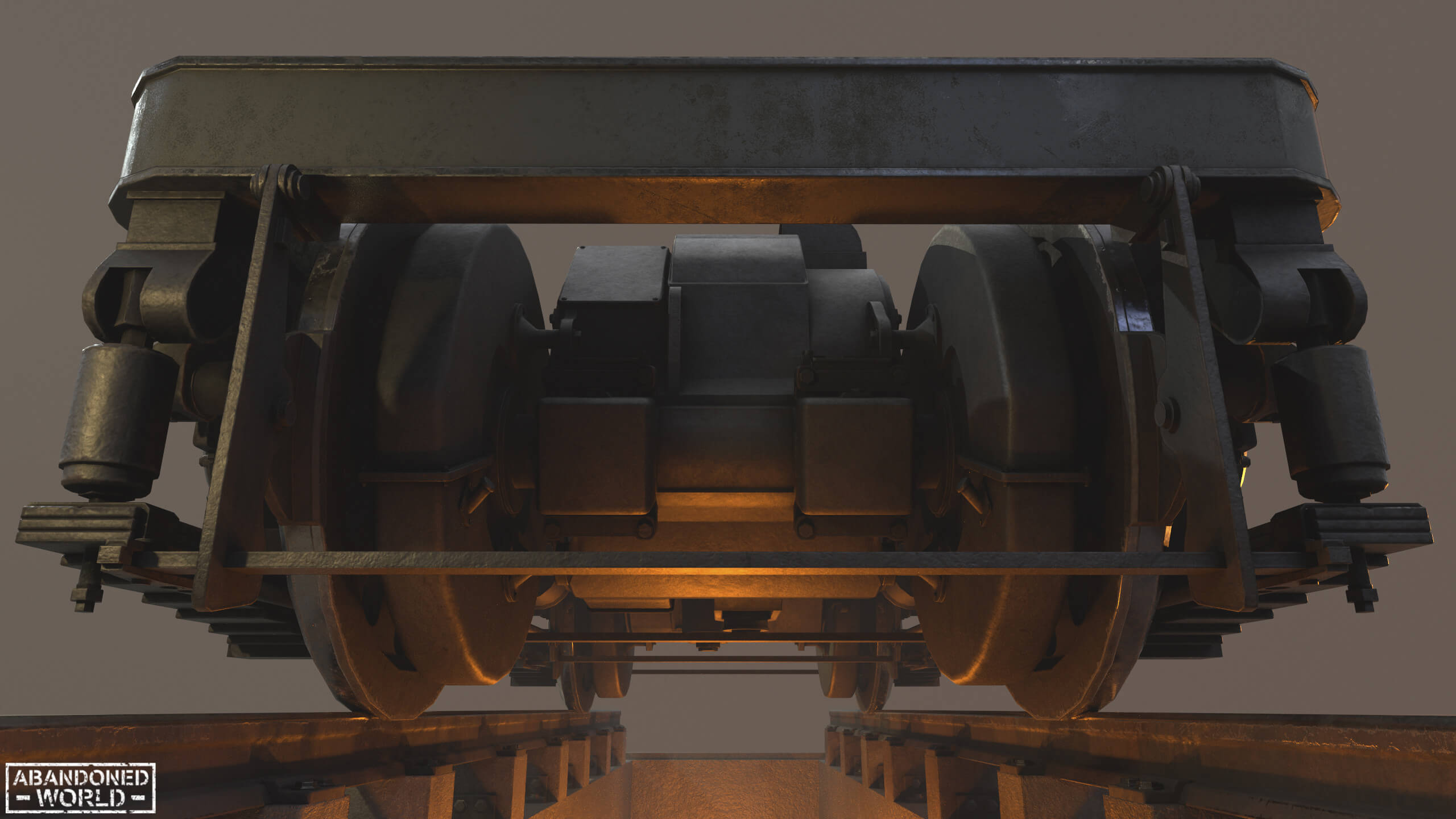 VL80 - Trolley for Locomotive 3D Model by Abandoned World