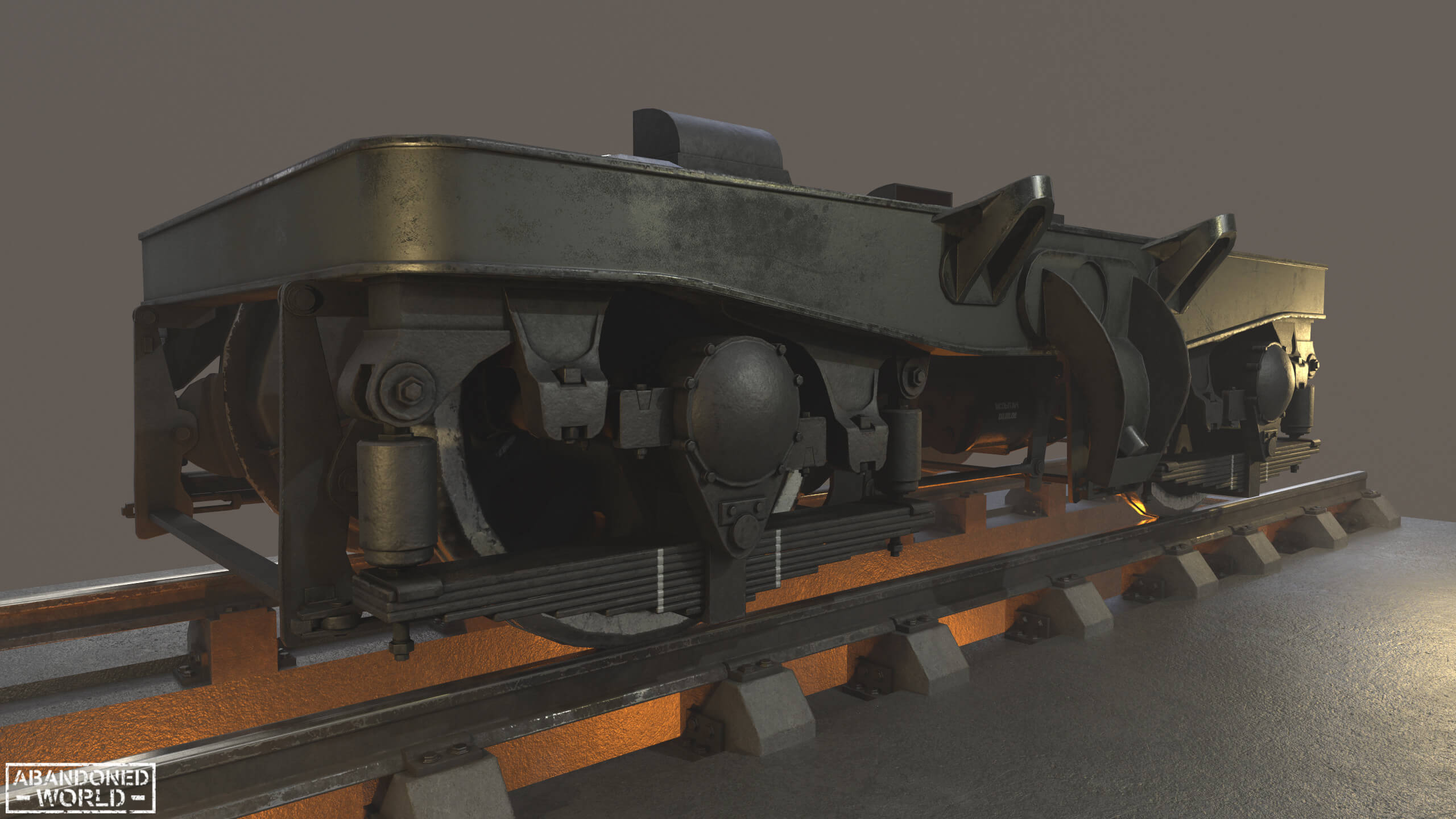 VL80 - Trolley for Locomotive 3D Model by Abandoned World
