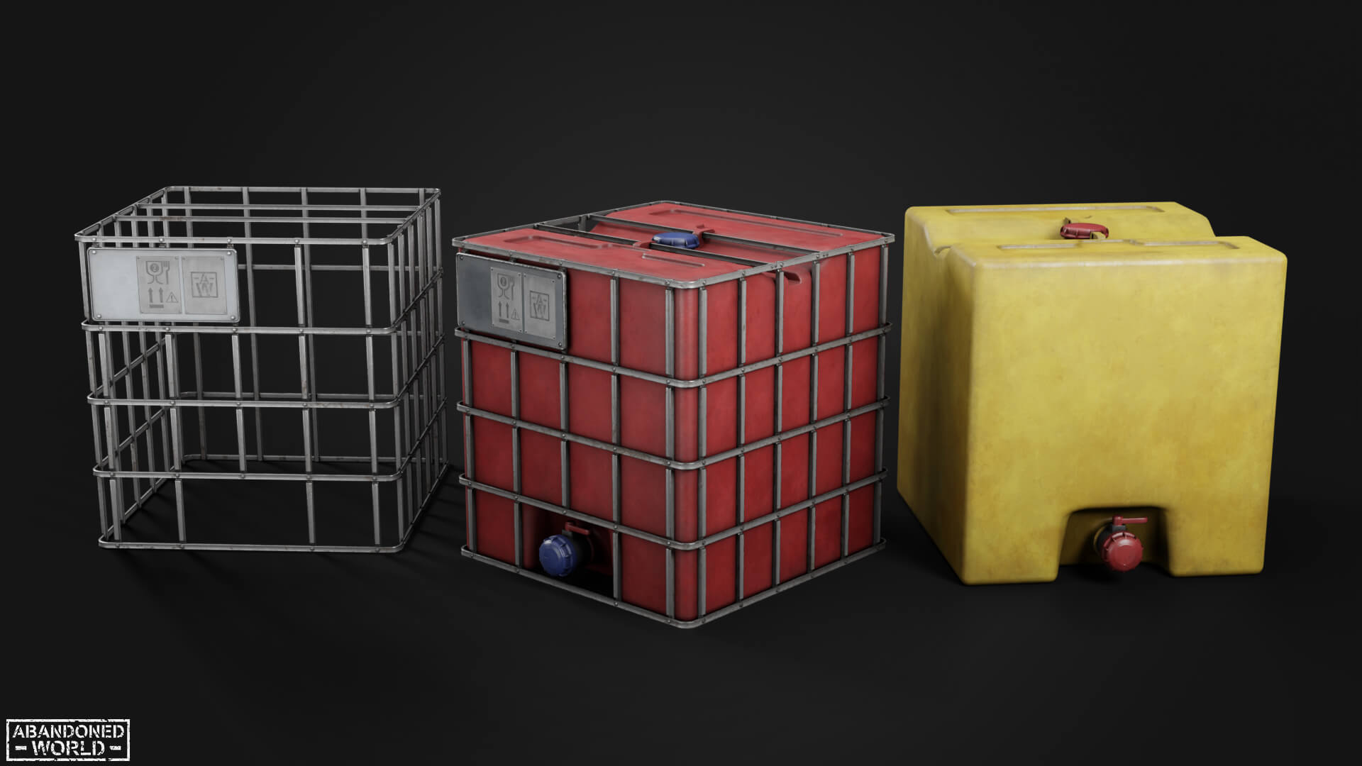 Warehouse Props Pack - 3D Model by Abandoned World