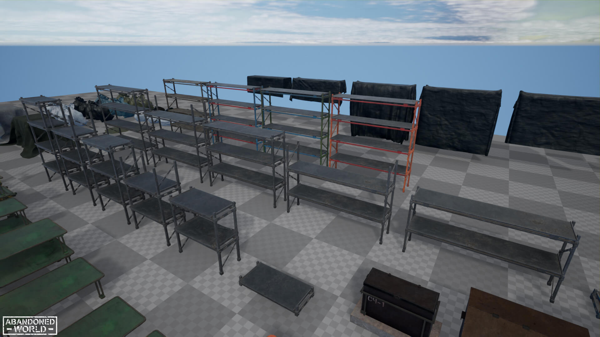 Warehouse Props Pack - 3D Model by Abandoned World