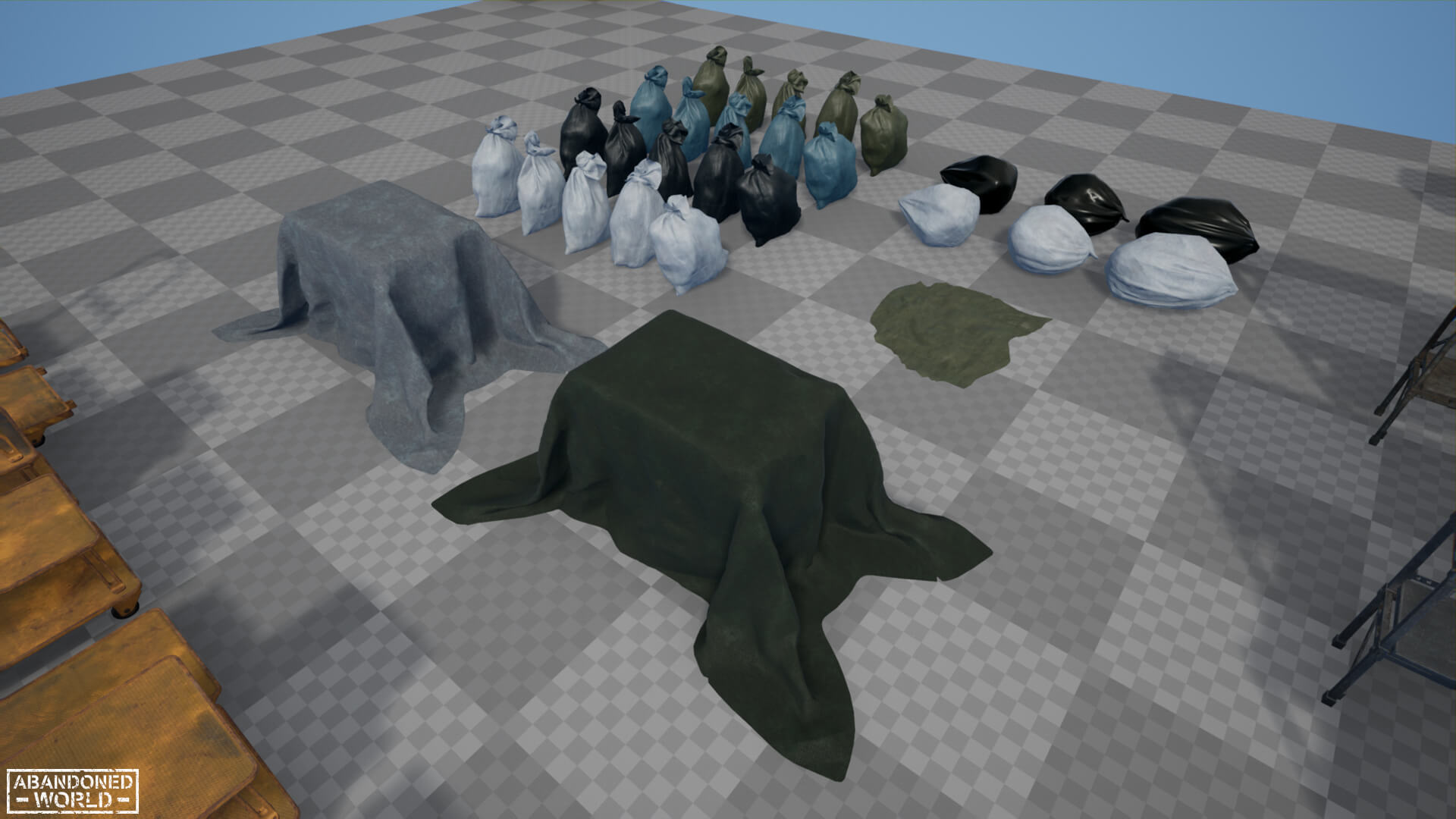 Warehouse Props Pack - 3D Model by Abandoned World