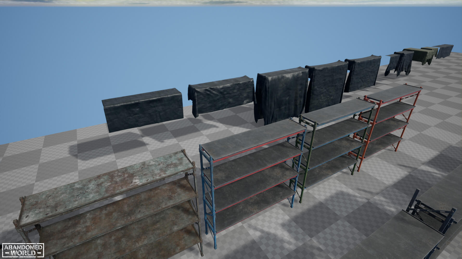 Warehouse Props Pack - 3D Model by Abandoned World