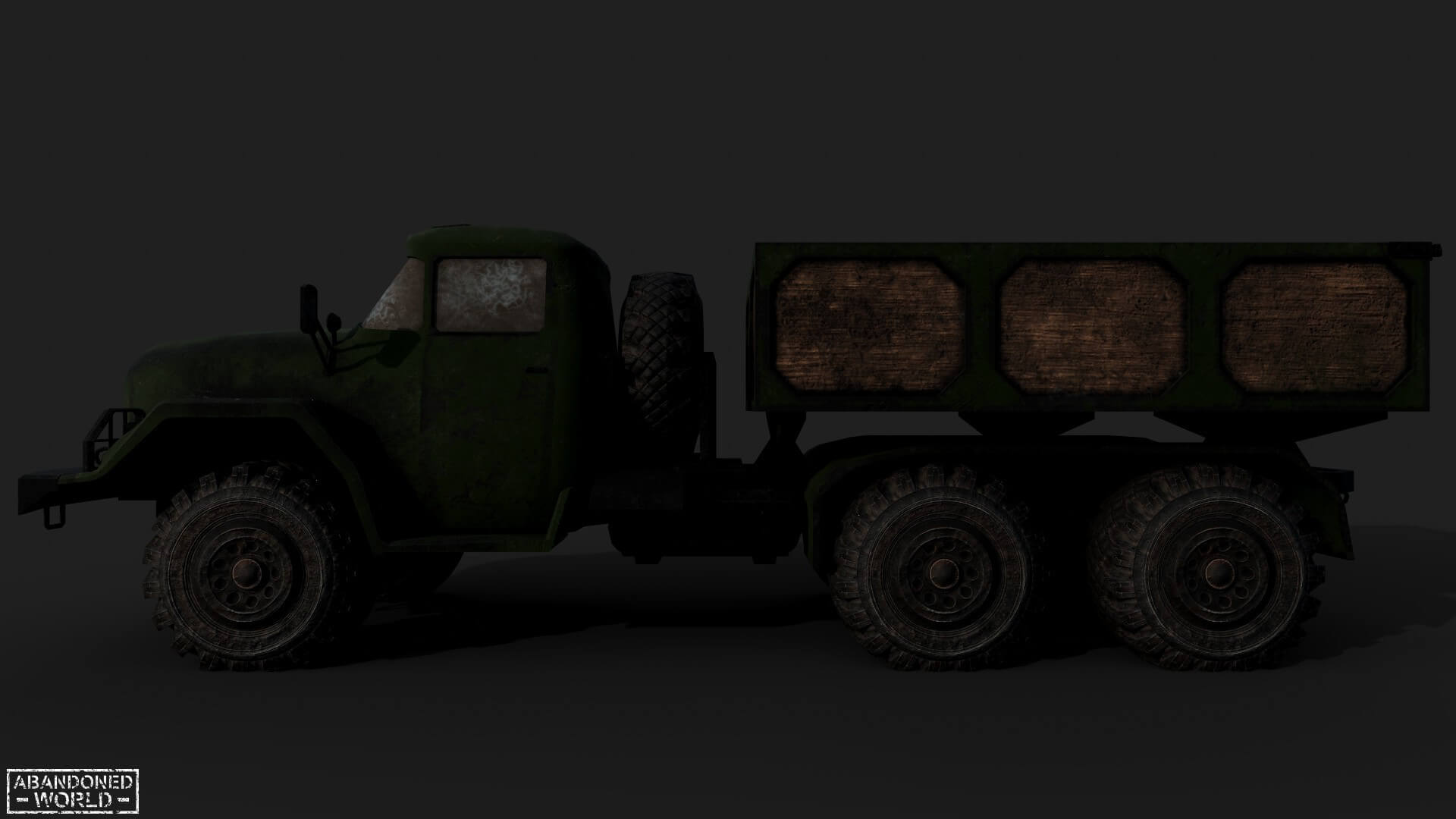 ZIL-131 3D Model by Abandoned World