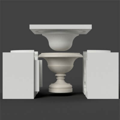 Mold for Concrete - Resin Decorative Planter - Candy Dish 3D Model by ...