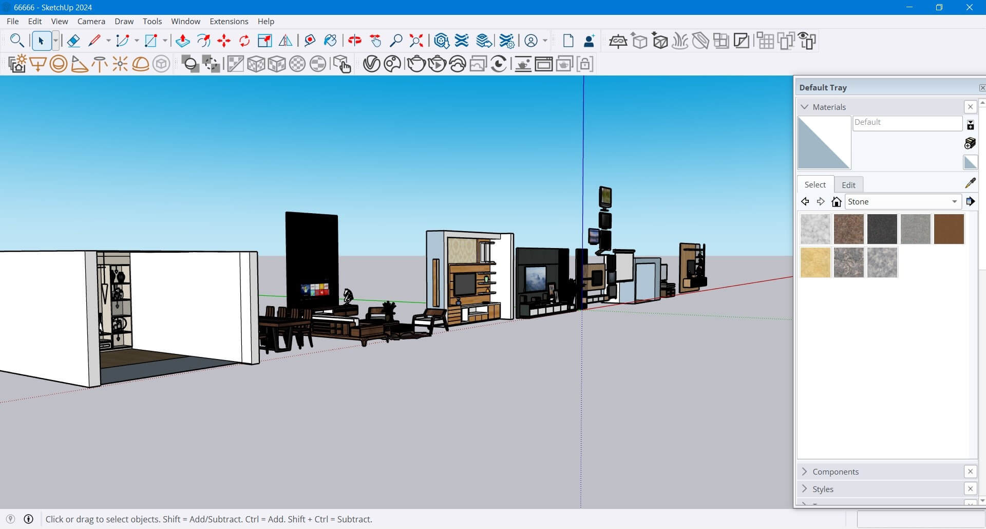 SketchUp Objects - 3D Model by Abbasi_Designer