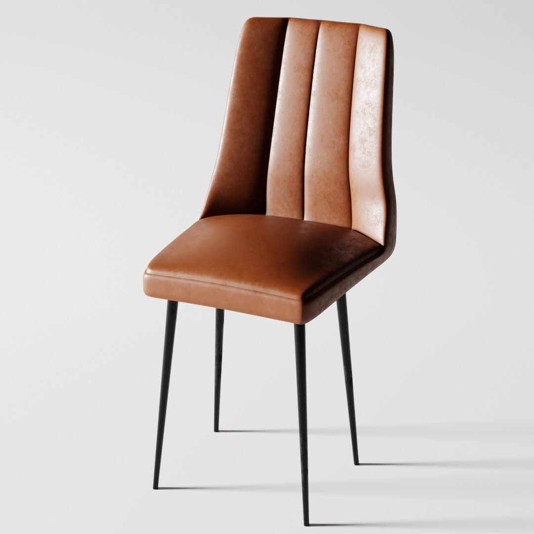 Leather Chair - 3D Model by ABDULLAH22