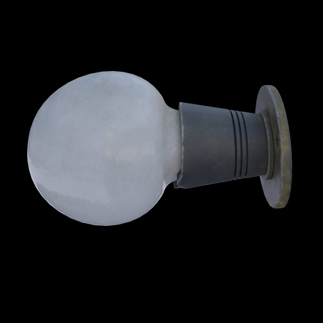 Old Dirty Lamp With 4K Baking Texture - 3D Model by ABDULLAH22