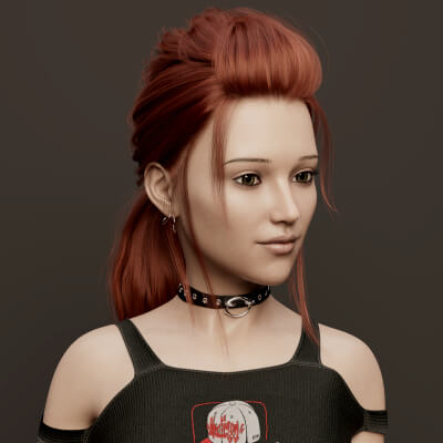 AJ Ruby For Genesis 8 Female - Daz Content by ABHIJITHB22