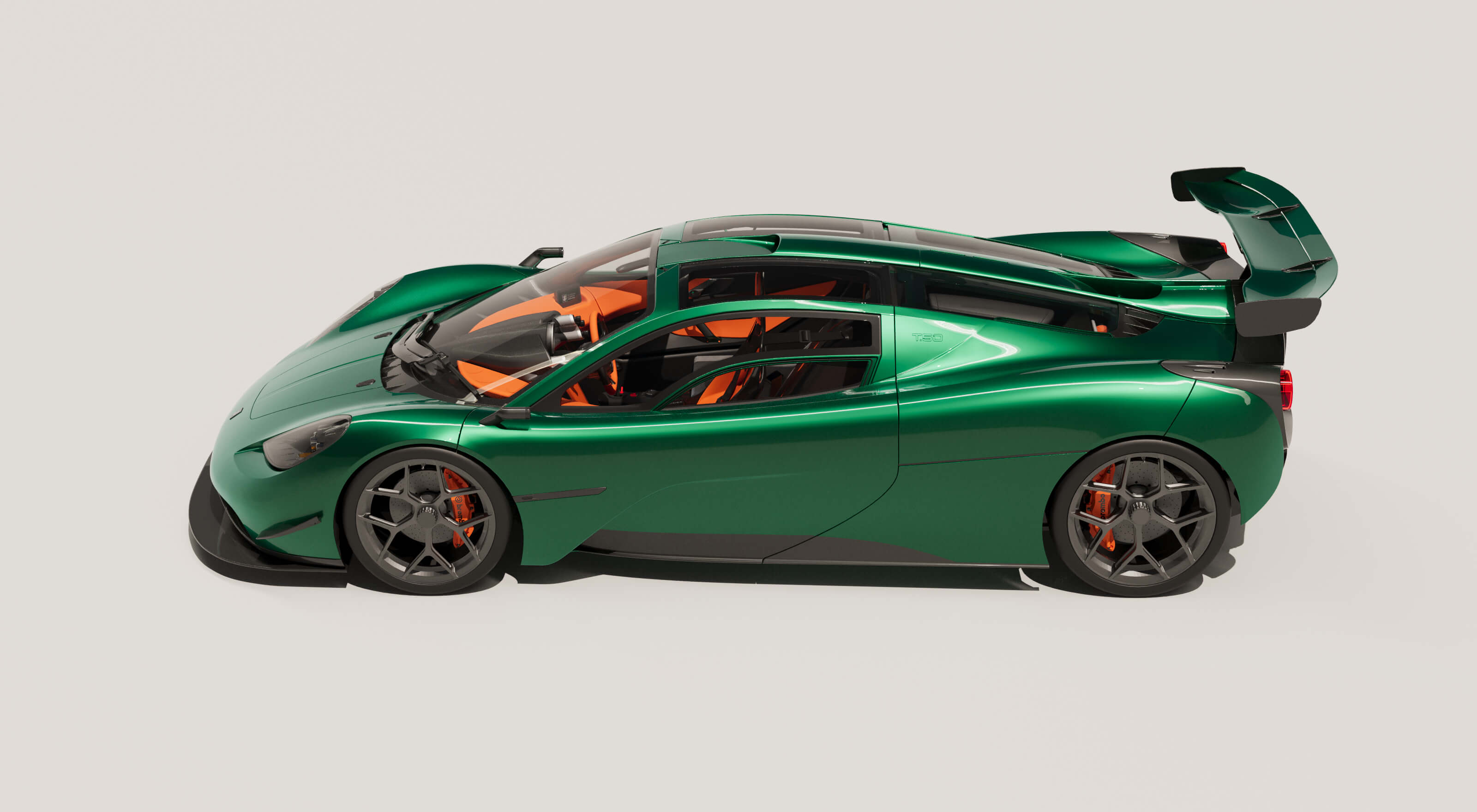 Gordon Murray Automotive T.50 Fancar - 3D Model by ABMADE