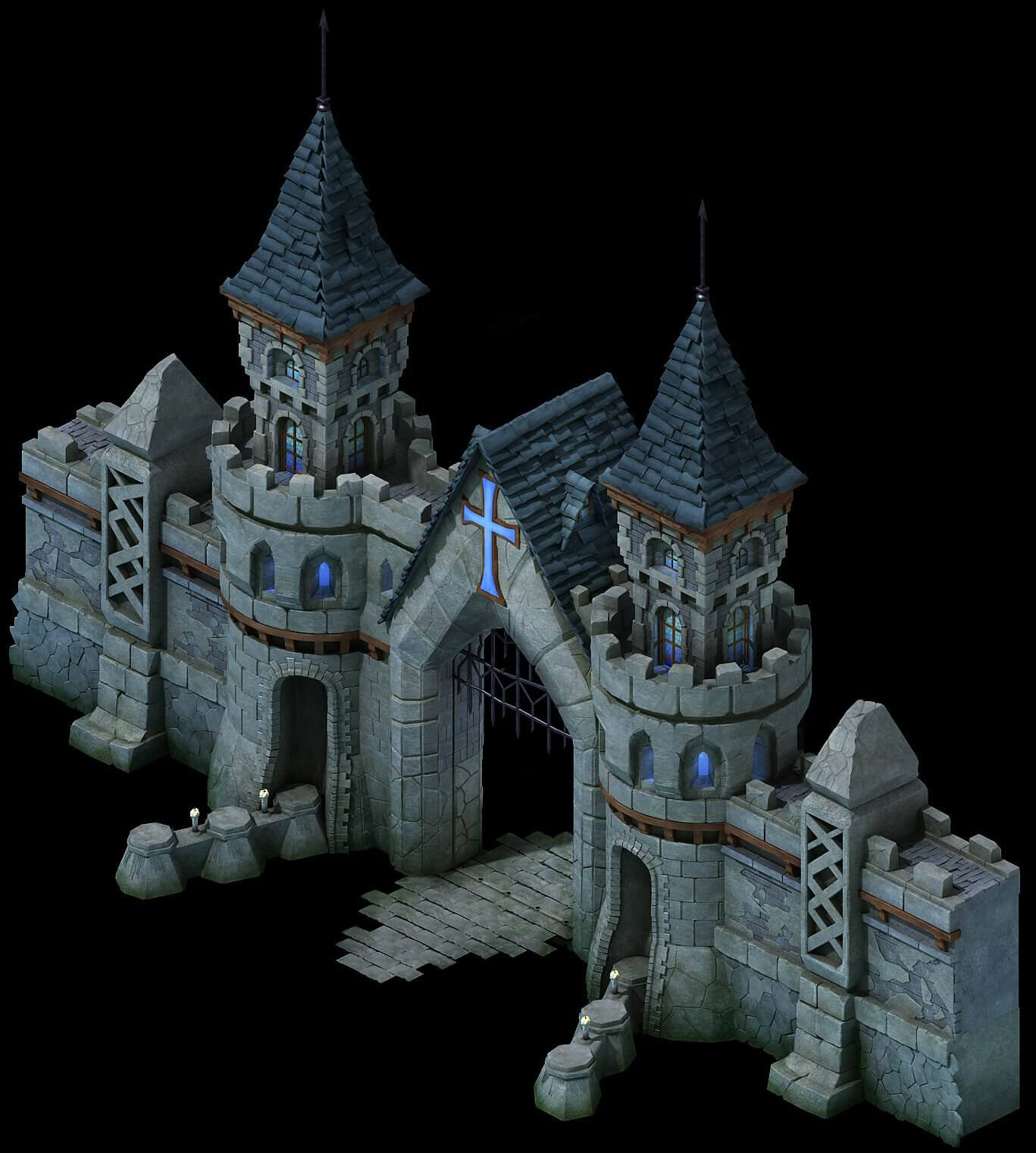 Church Gate - 3D Model by about3d