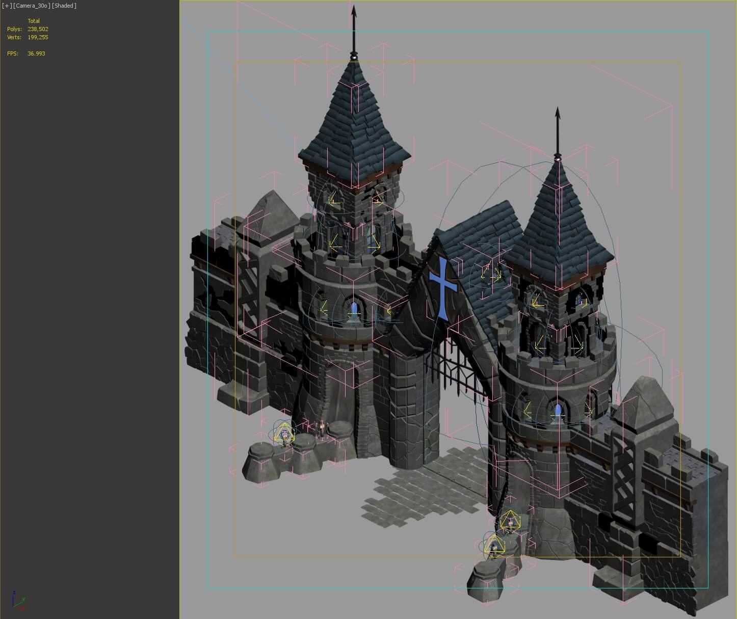 Church Gate - 3D Model by about3d