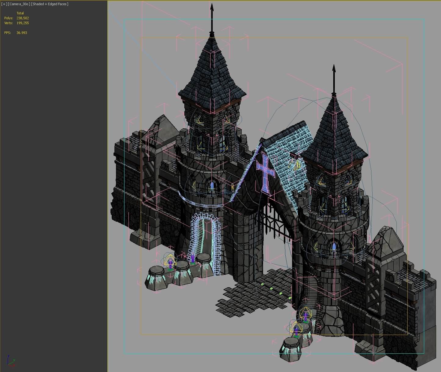 Church Gate - 3D Model by about3d