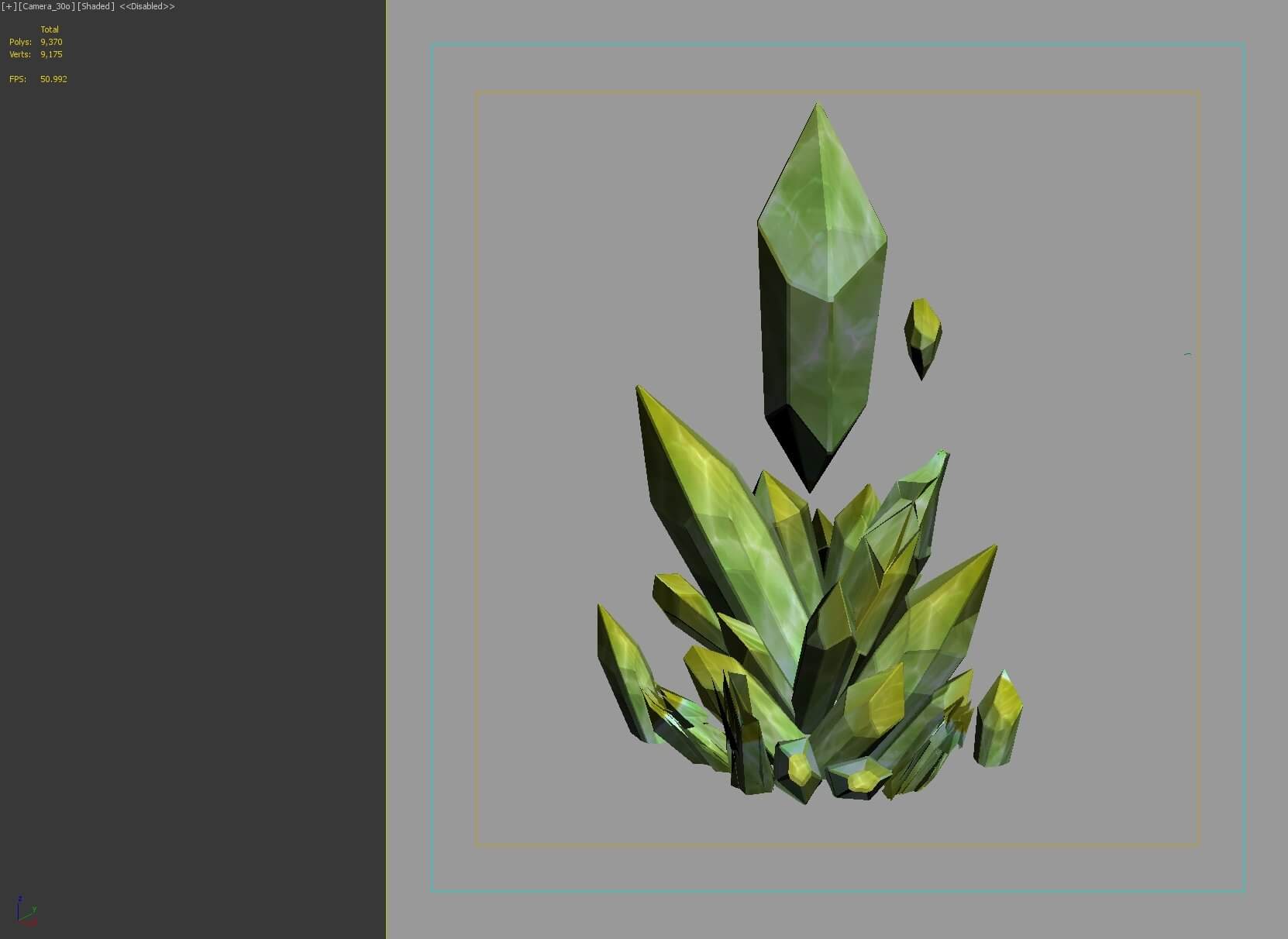 Crystals - 3D Model by about3d