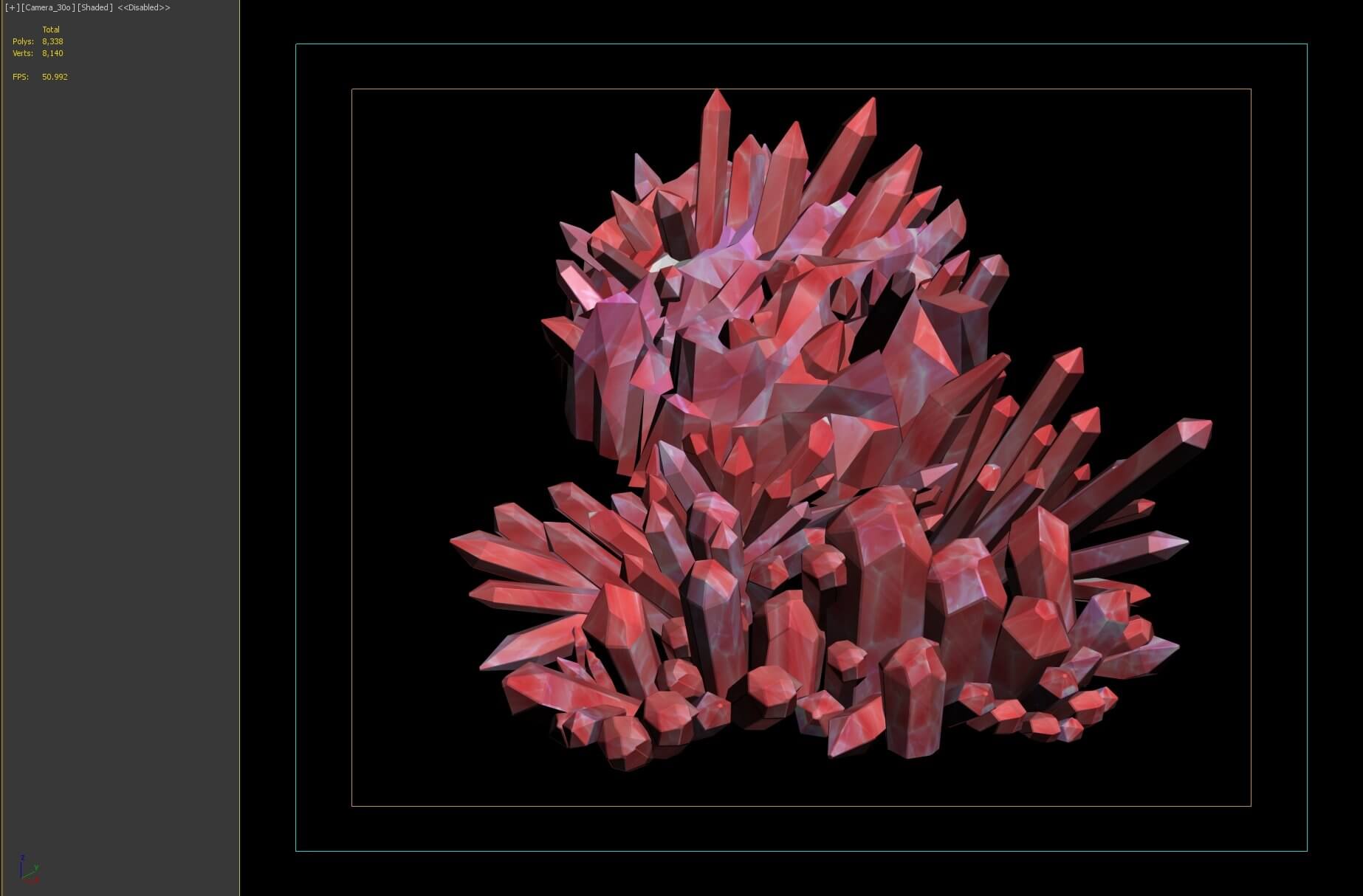 Crystals - 3D Model by about3d