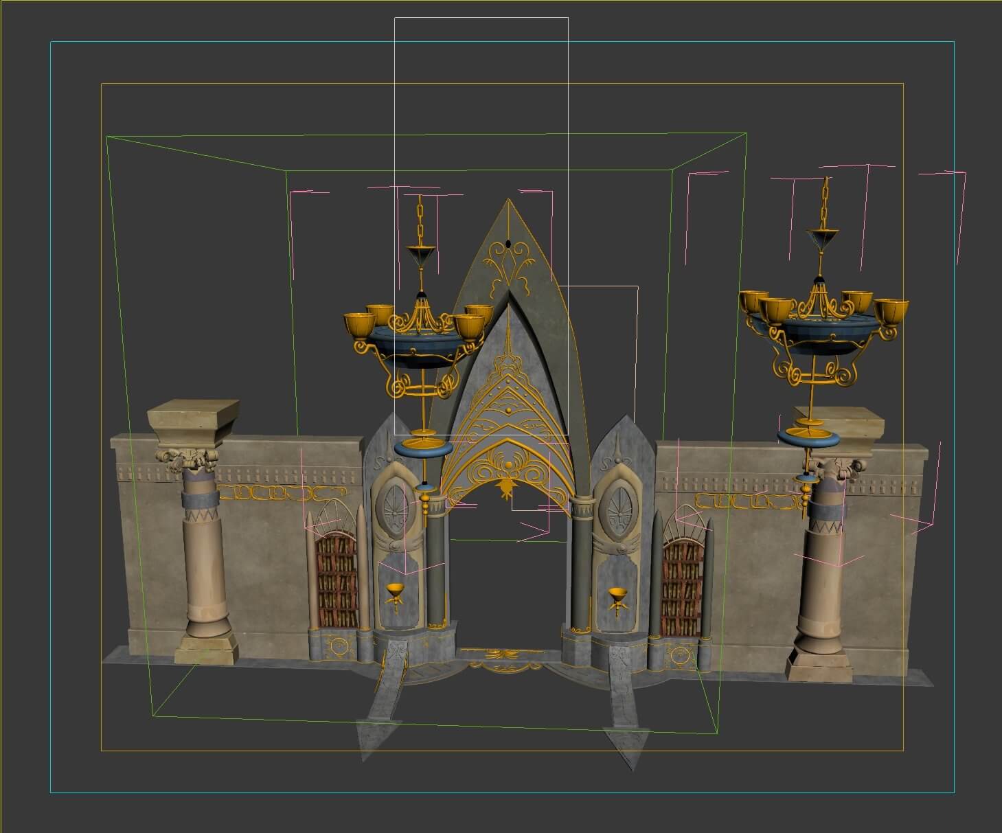 Gate - 3D Model by about3d