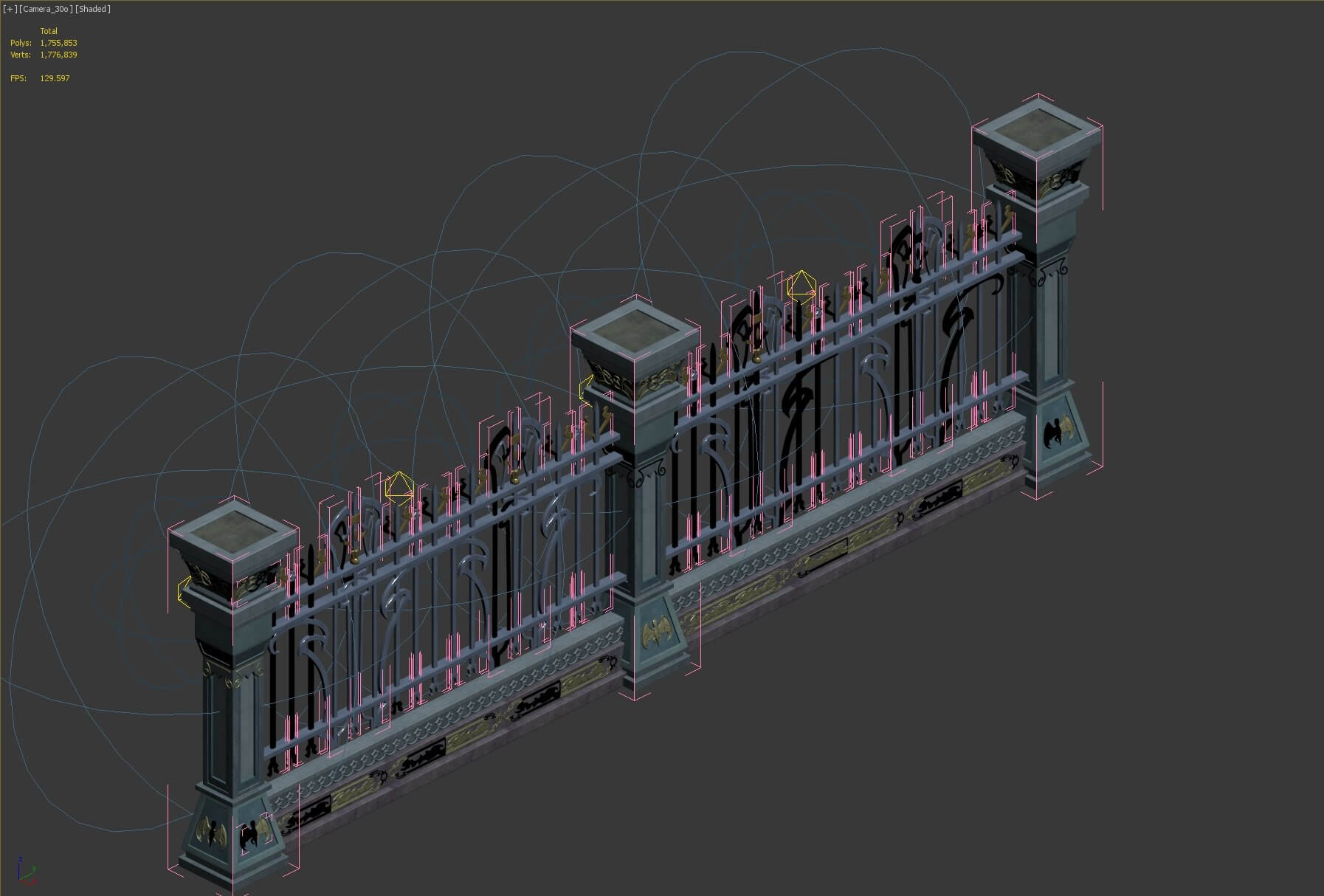 Guardrail - 3D Model by about3d