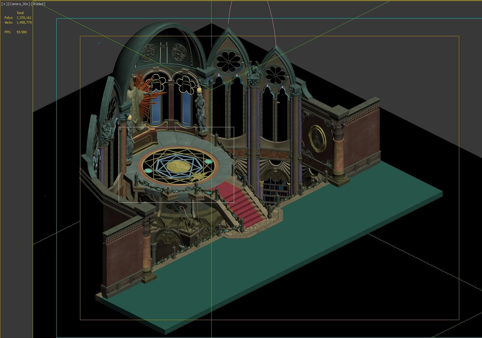 Hall - 3D Model by about3d