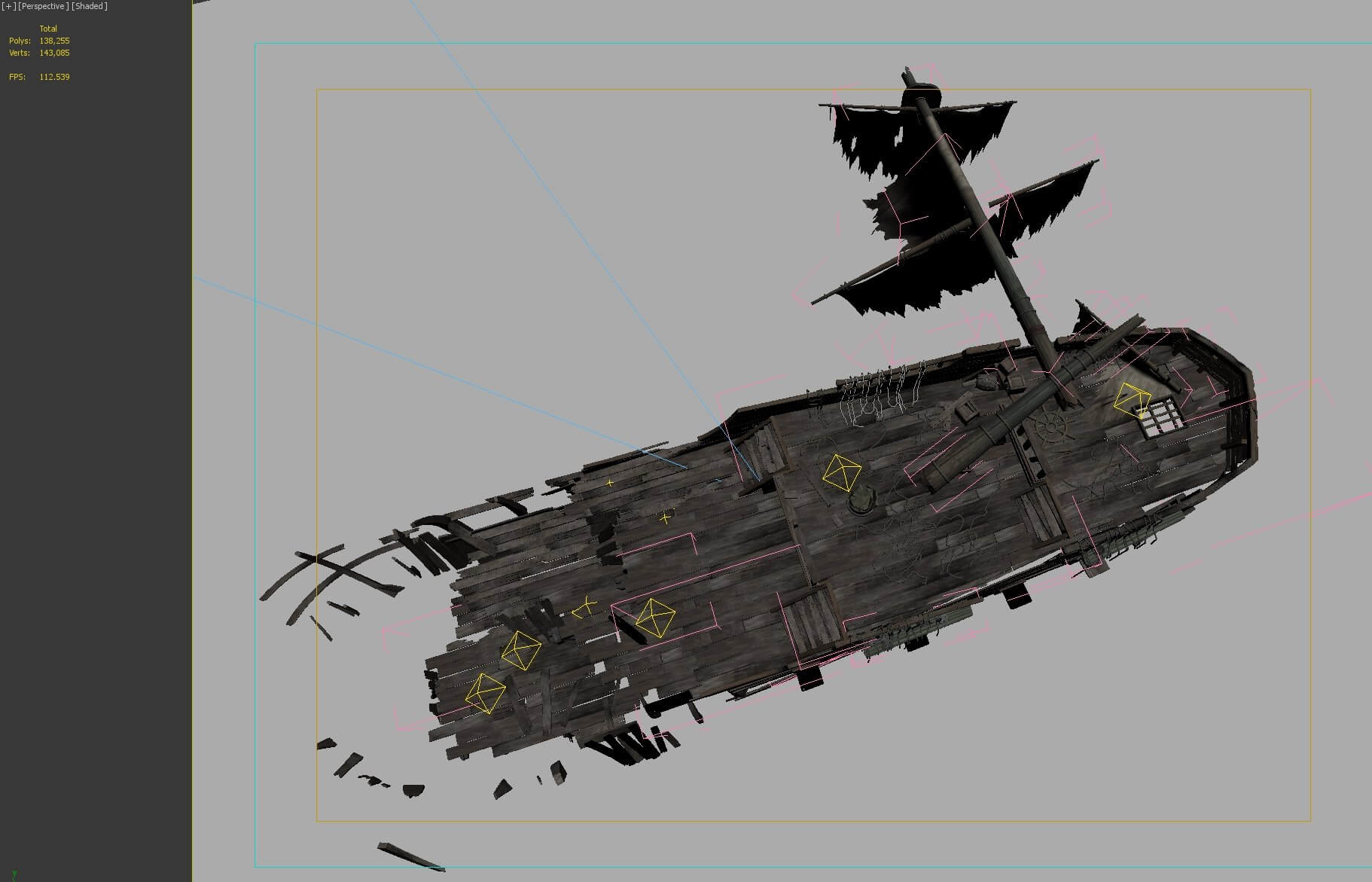 Shipwreck - 3D Model by about3d