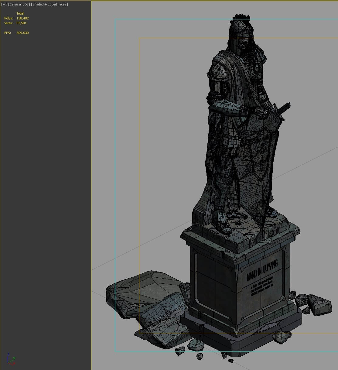Statue - 3D Model by about3d