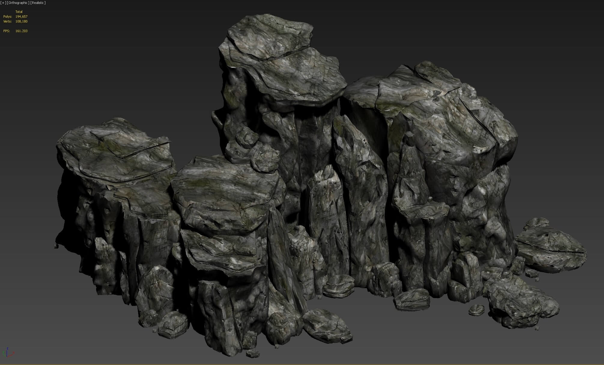 Stone Mountain - 3D Model by about3d