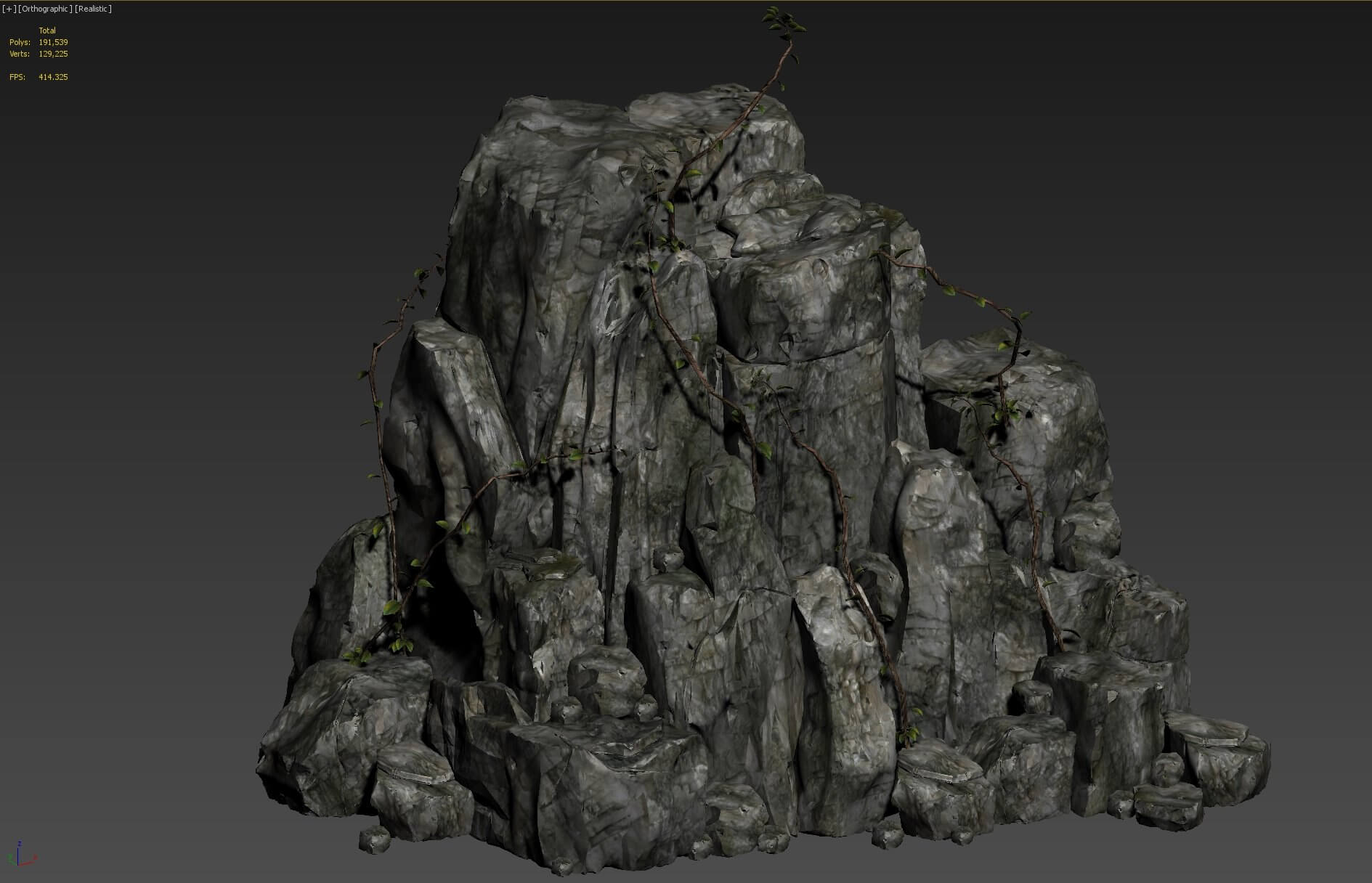 Stone Mountain - 3D Model by about3d
