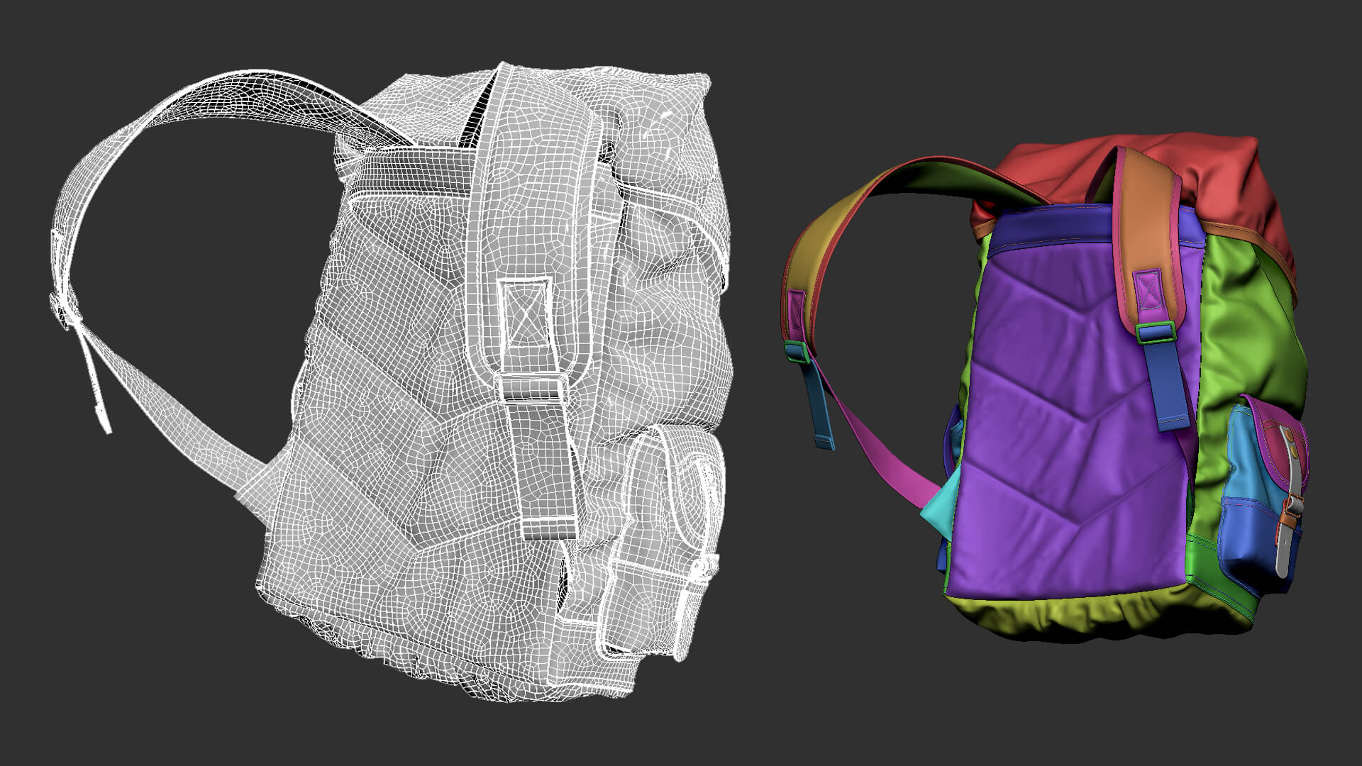 Camping Backpack #1 - 3D Model by abuvalove