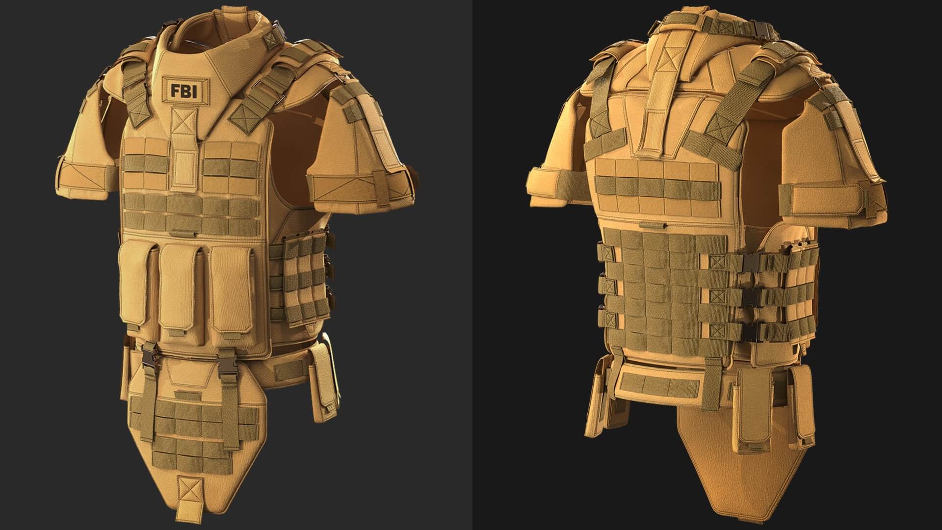 Body Armor - 3D Model by abuvalove