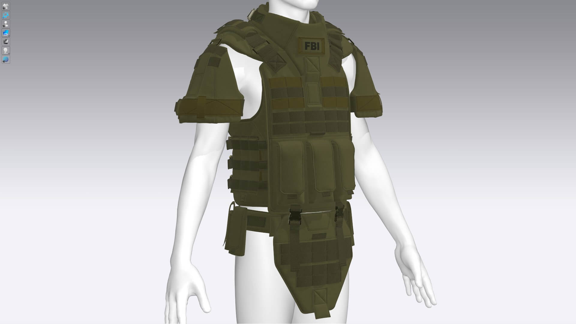 Body Armor - 3D Model by abuvalove