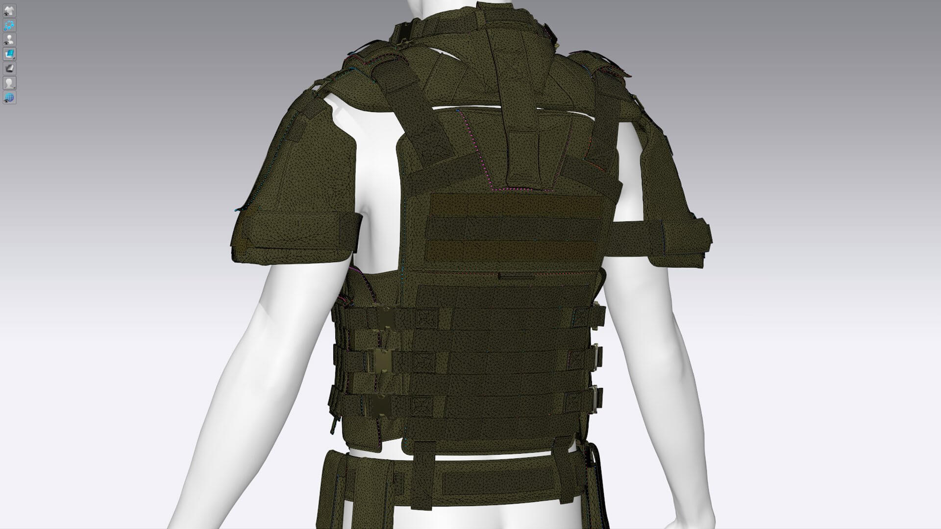 Body Armor - 3D Model by abuvalove