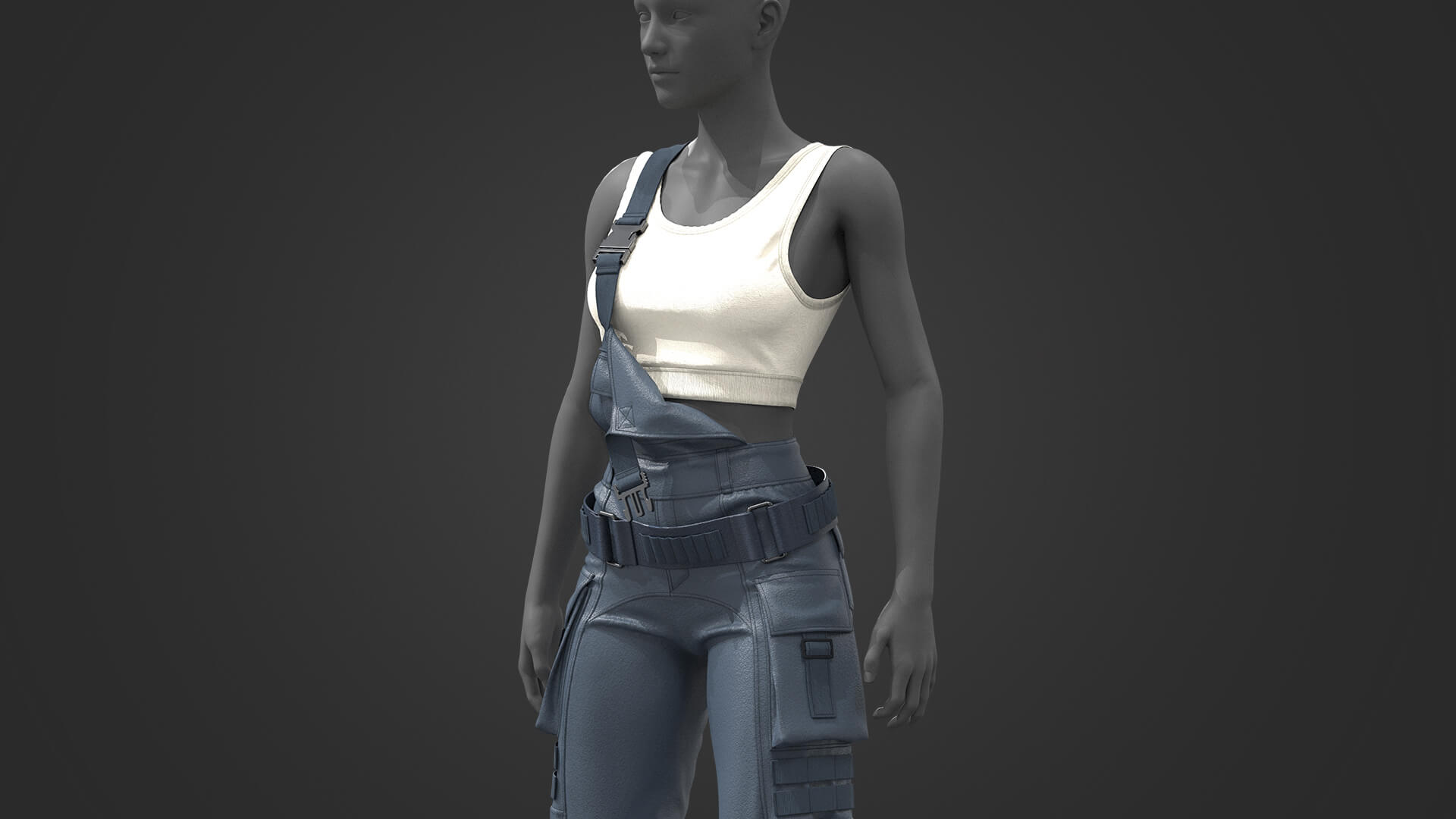 Female Outfit 2 - 3D Model by abuvalove