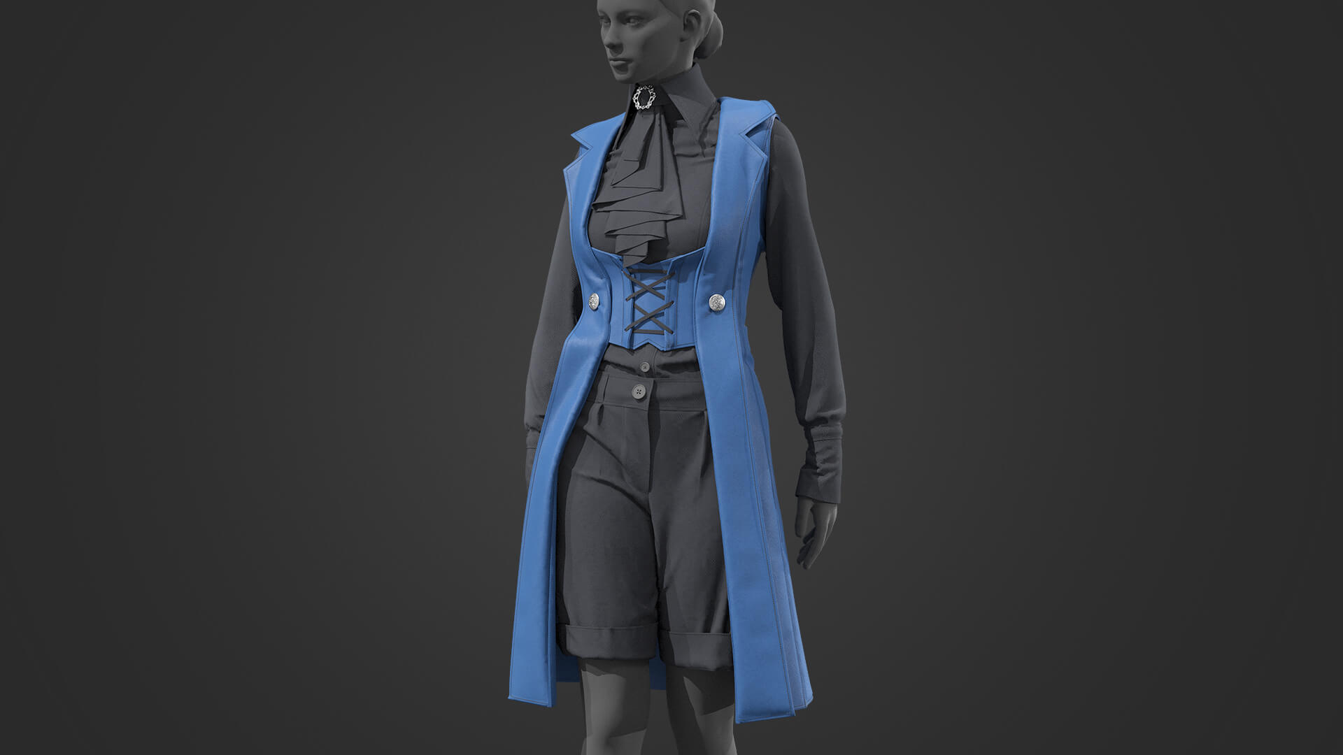 Female Outfit #4 - Free 3D Model by abuvalove