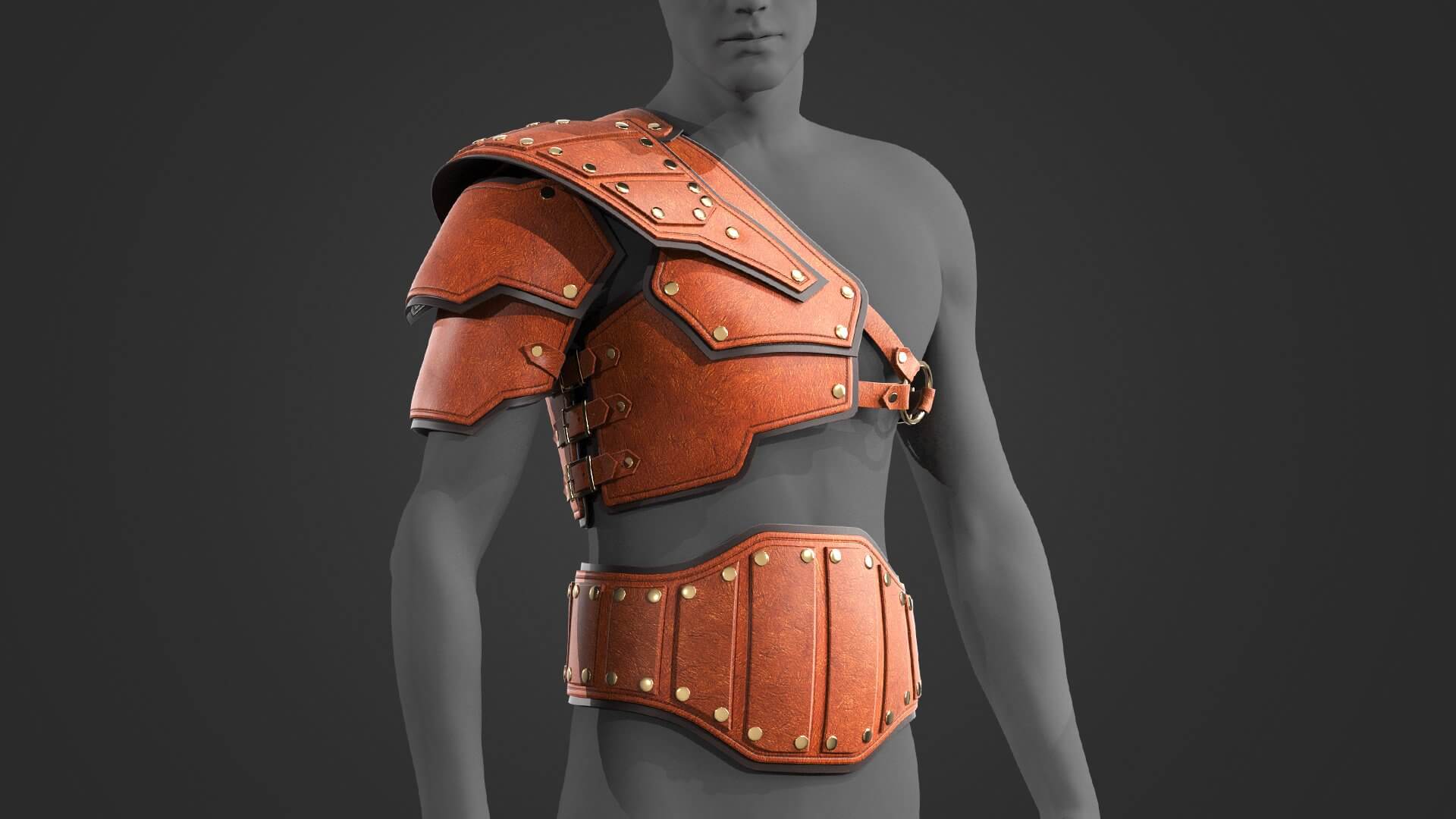 Leather Armor - 3D Model by abuvalove