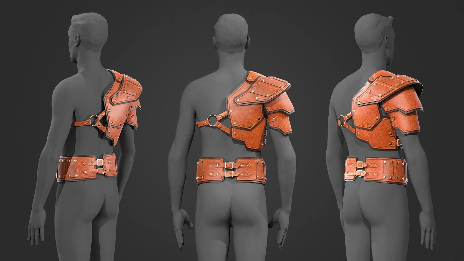 Leather Armor - 3D Model by abuvalove