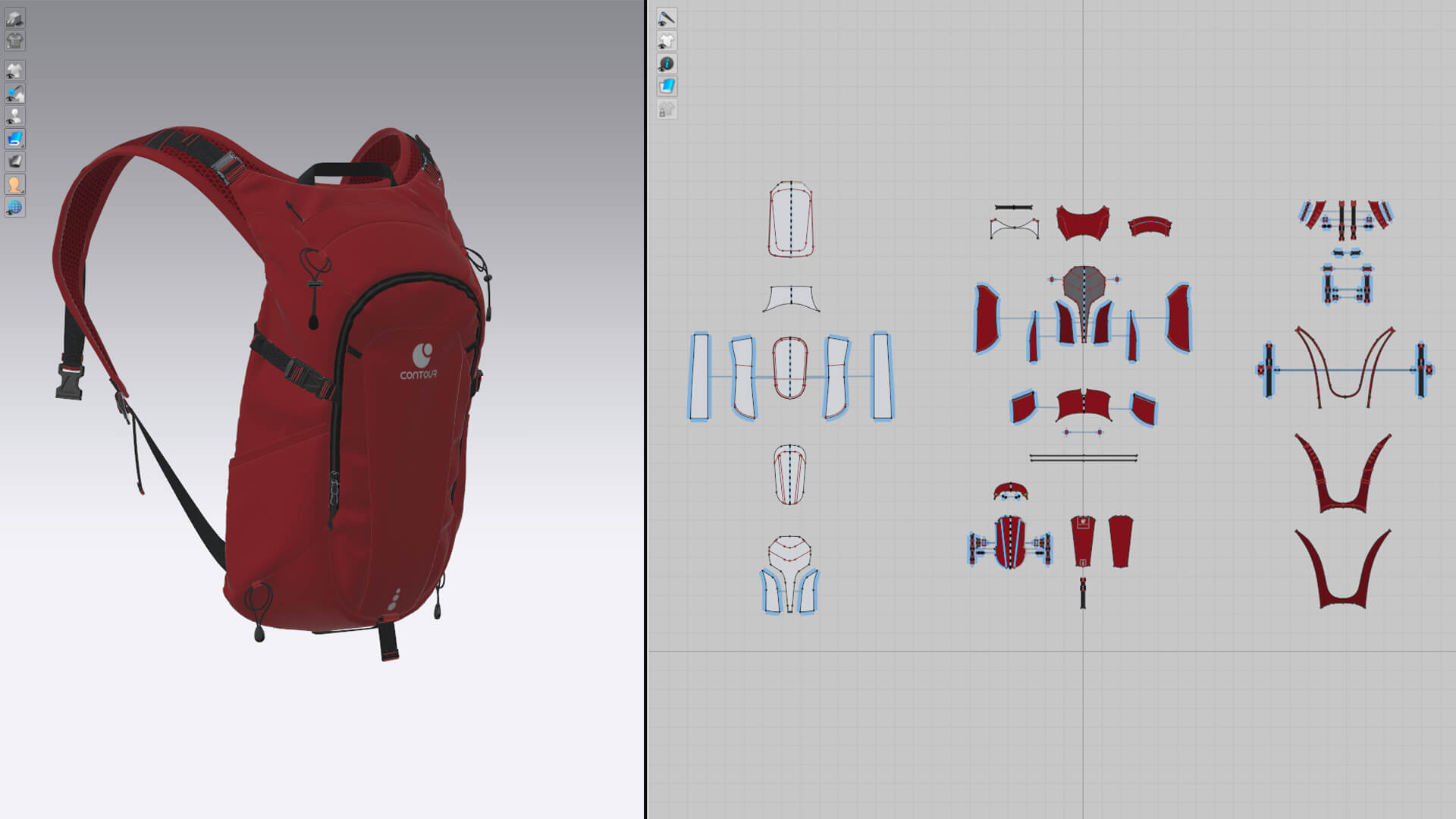 Sports Backpack - 3D Model by abuvalove