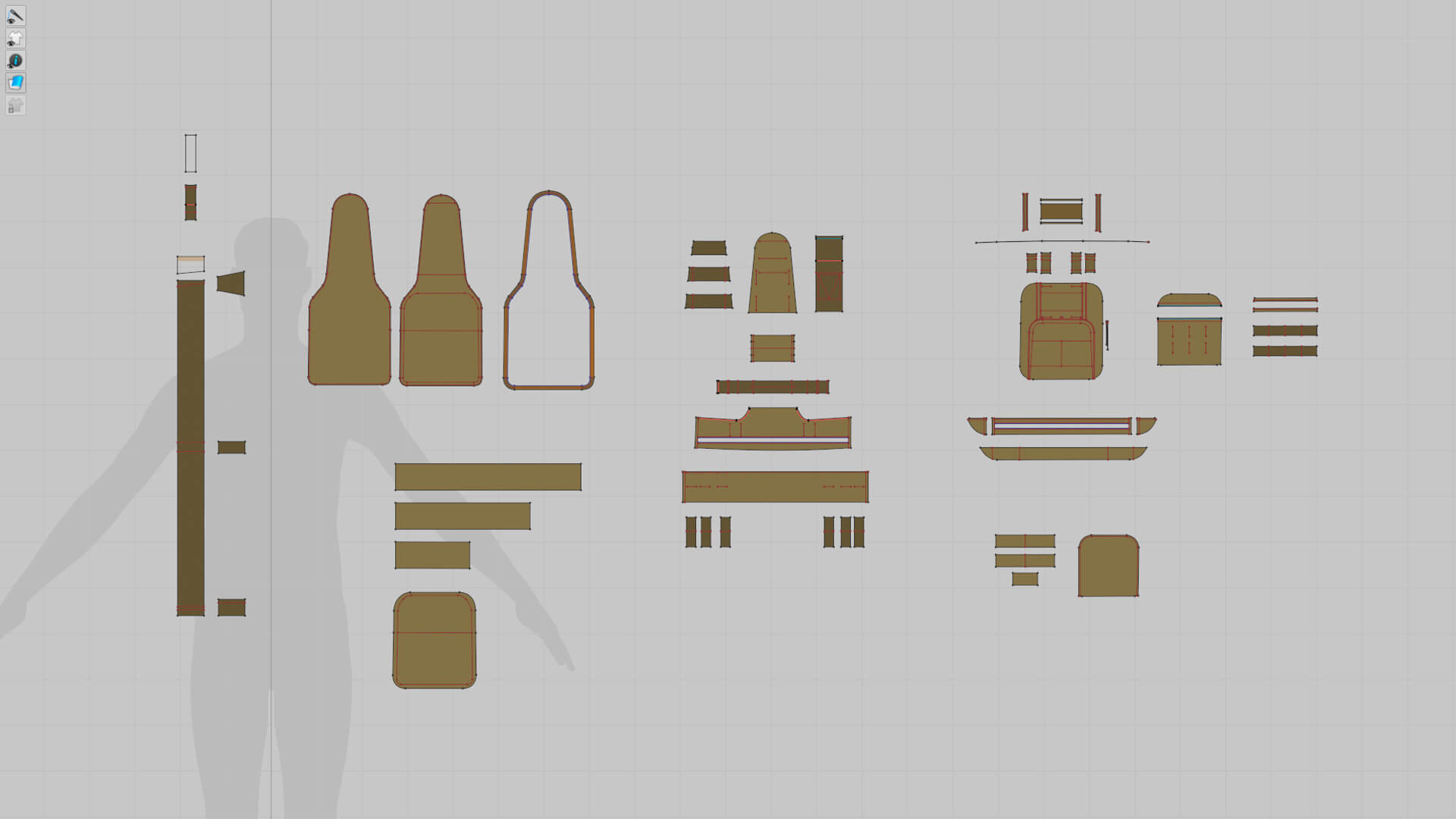 Tactical Bag 2 - 3D Model by abuvalove