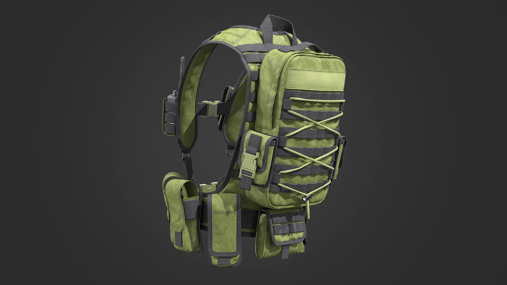 Tactical Equipment #2 - 3D Model by abuvalove