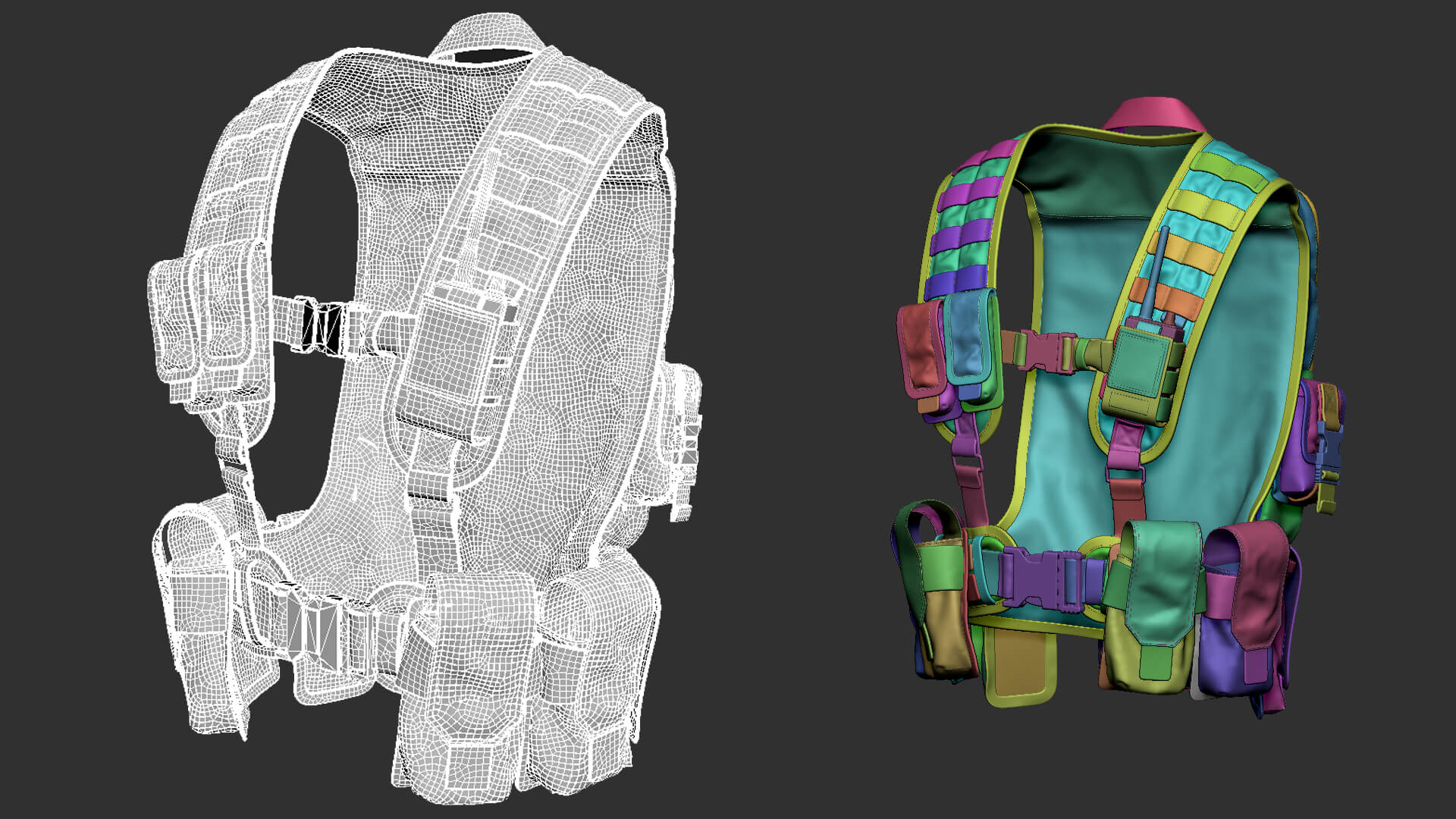 Tactical Equipment #2 - 3D Model by abuvalove