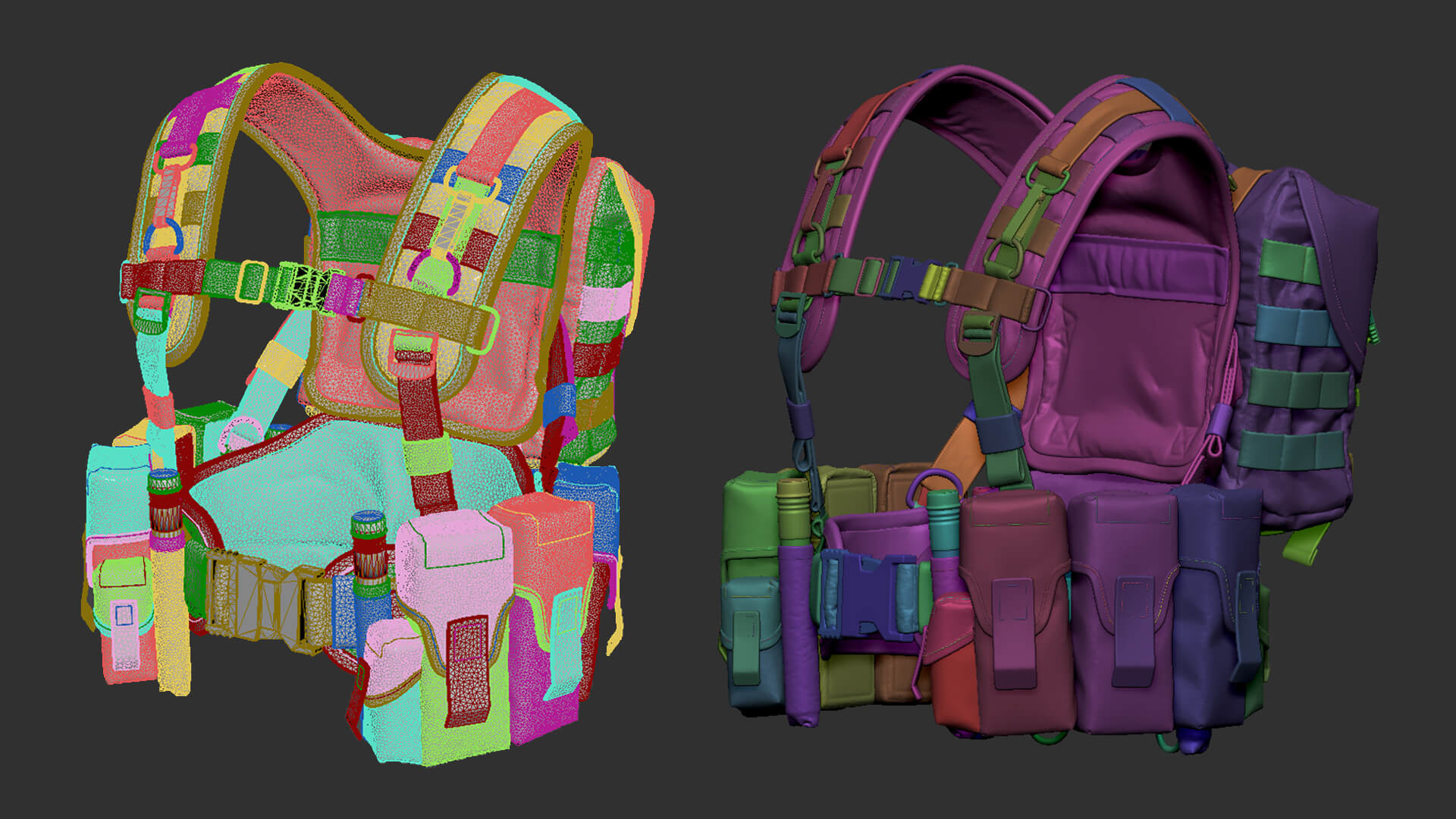Tactical Equipment 4 - 3D Model by abuvalove